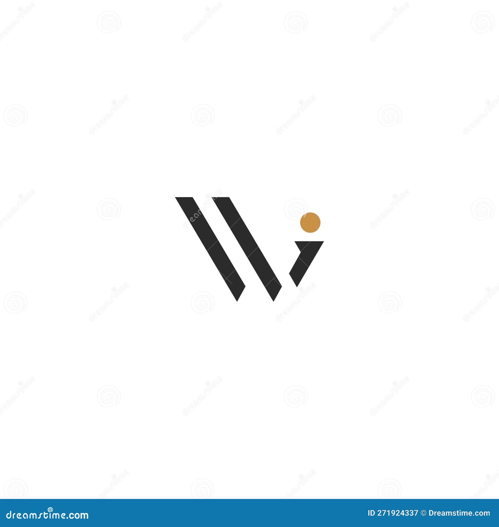 Alphabet Letters Initials Monogram Logo IW, WI, W and I Stock Vector ...