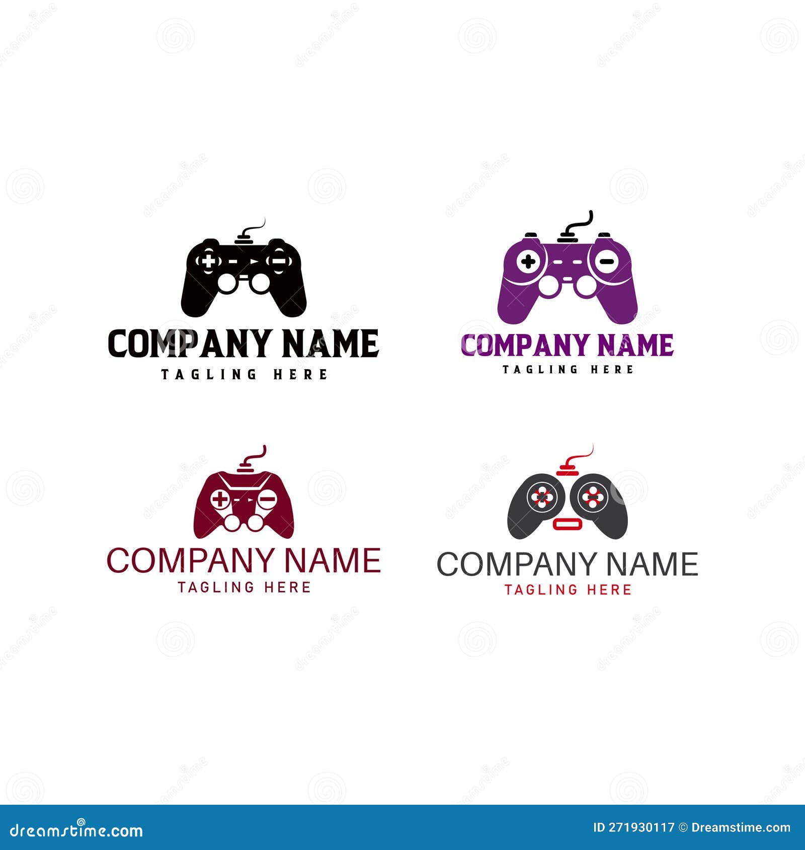 Infinity Game Logo stock vector. Illustration of website - 271930117