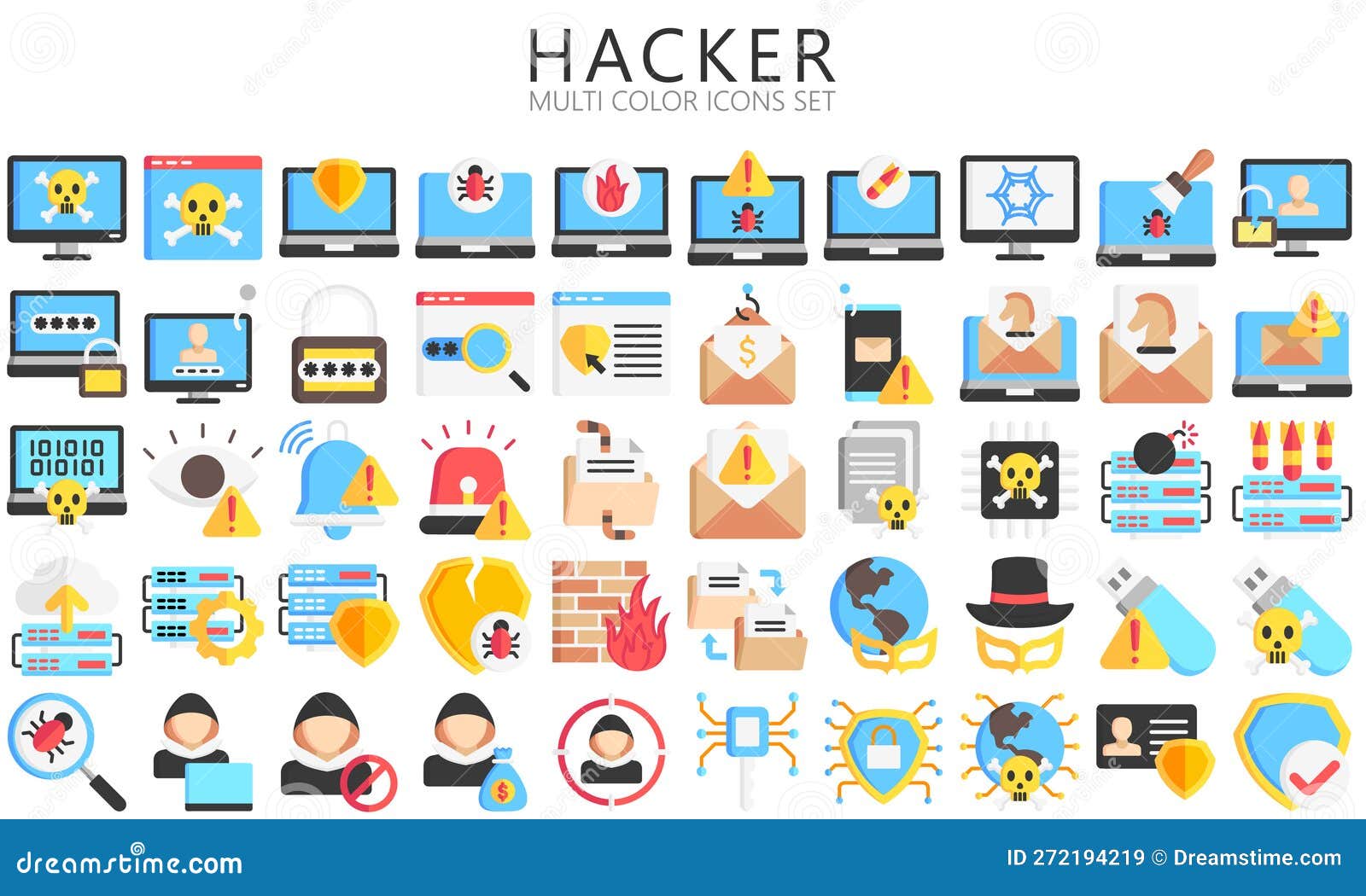 Phishing Computer Virus Stock Photography | CartoonDealer.com #10821404