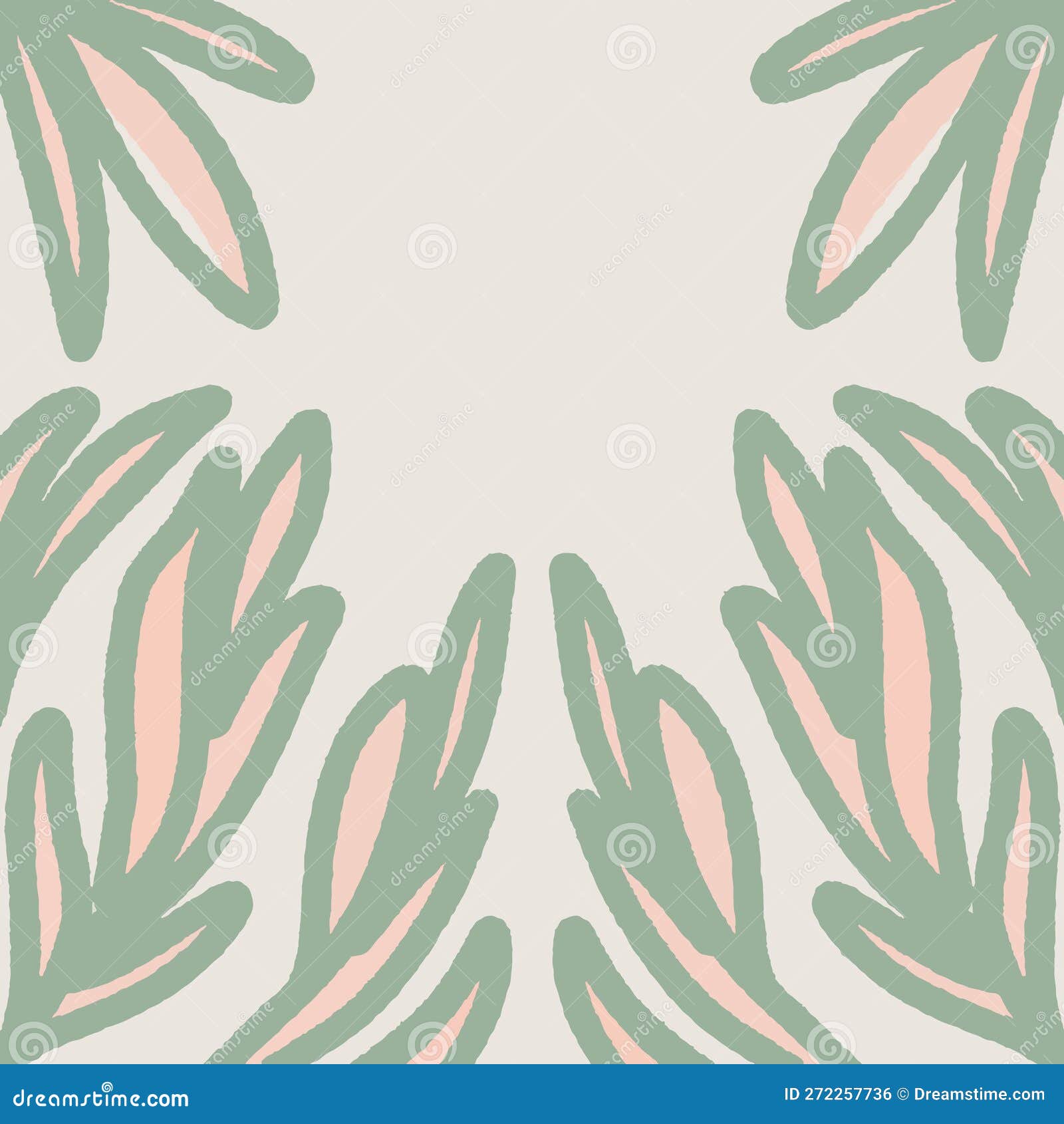 Pattern Vector Floral Leaf Design Stock Vector - Illustration of plant ...