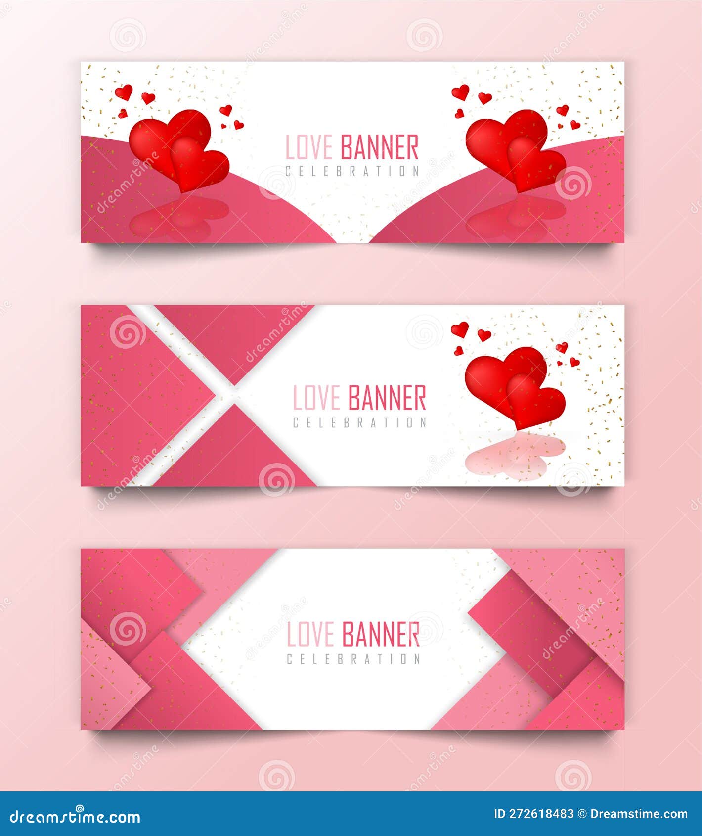 Love Banner Vector Symbols of Love for Happy Women S, Mother S ...