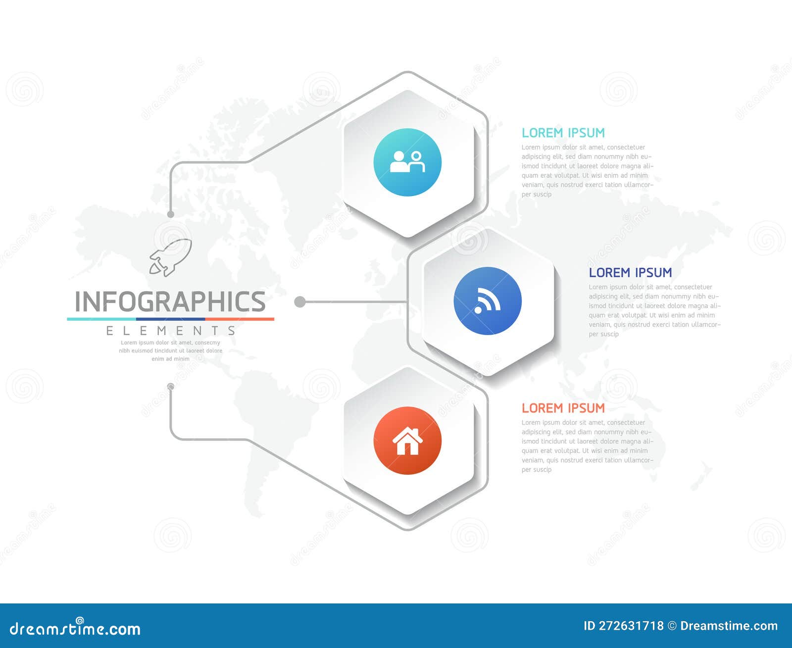 Vector Business Presentation Connecting Steps Infographic Template ...