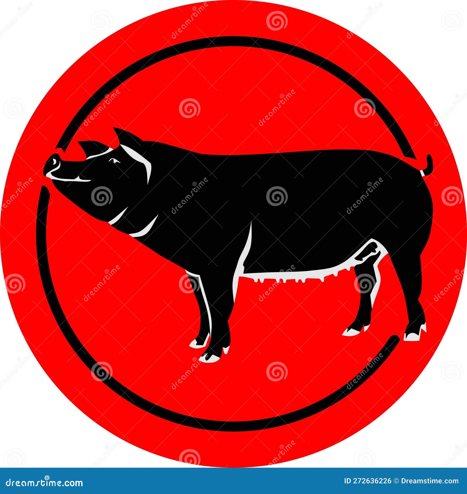 Pig Chinese Zodiac Shio Vector Stock Vector - Illustration of shio ...