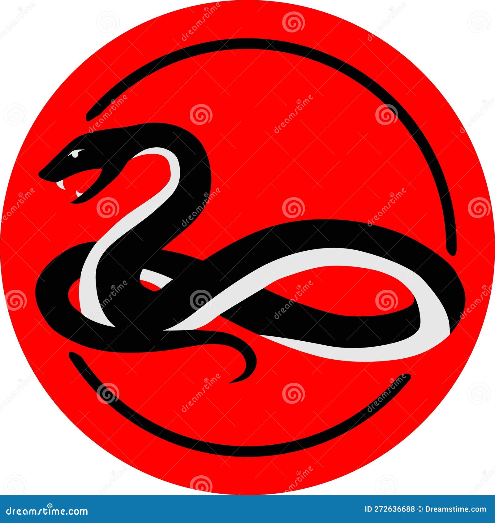 Snake Chinese Zodiac Shio Vector Stock Vector - Illustration of culture ...