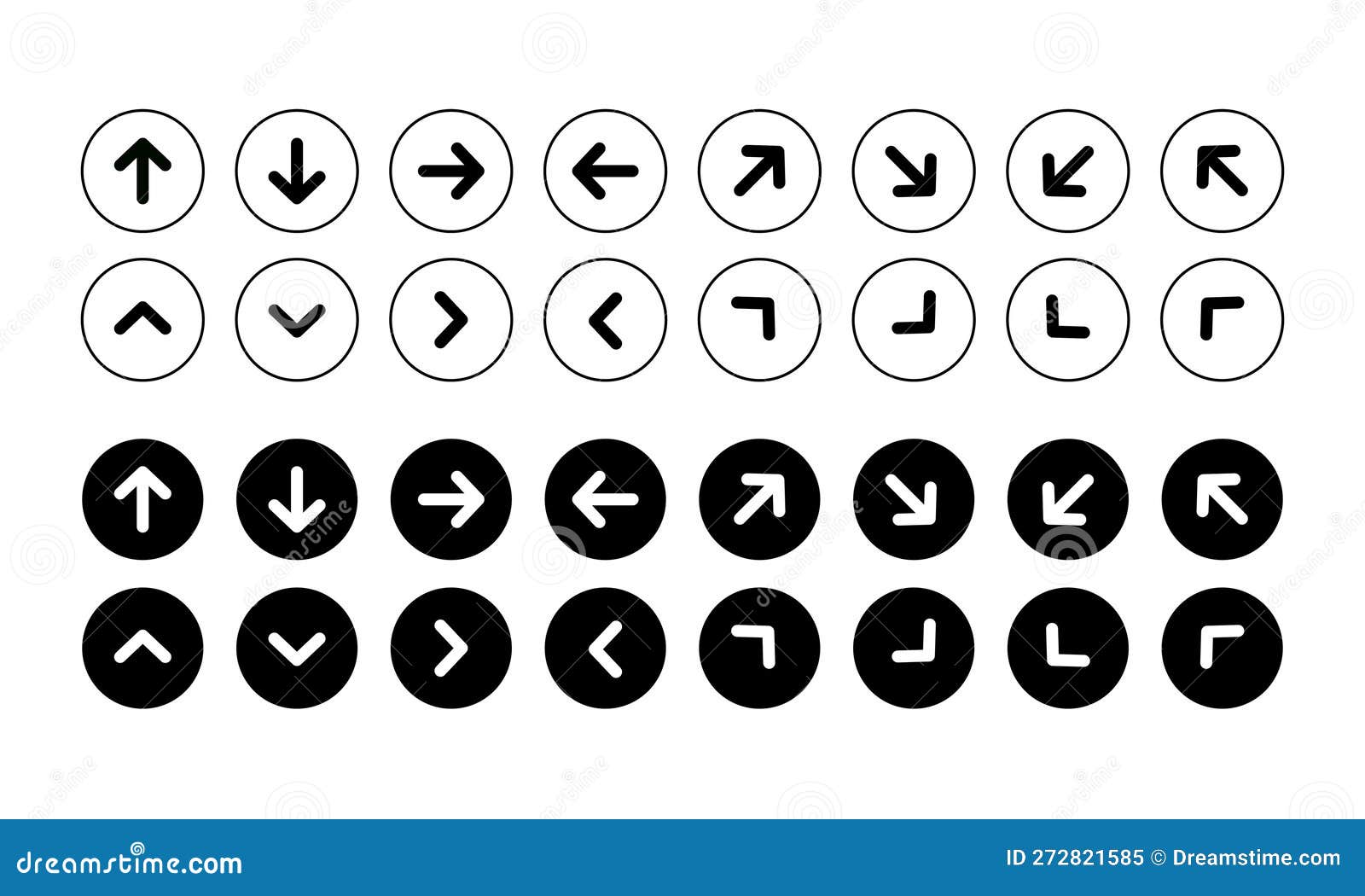 Arrow Icon Vector Illustration. Stock Vector - Illustration of vector ...