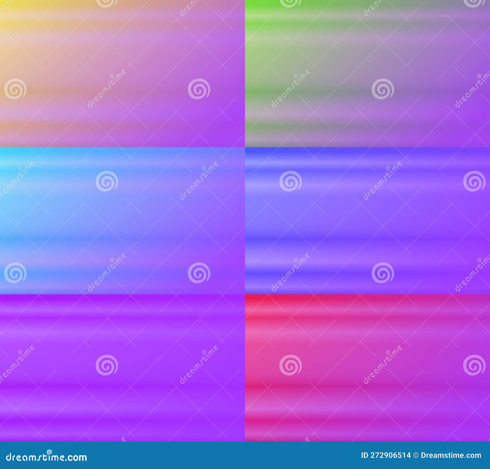 Six Sets of Purple Horizontal Abstract Background. Shiny, Simple, Blur ...