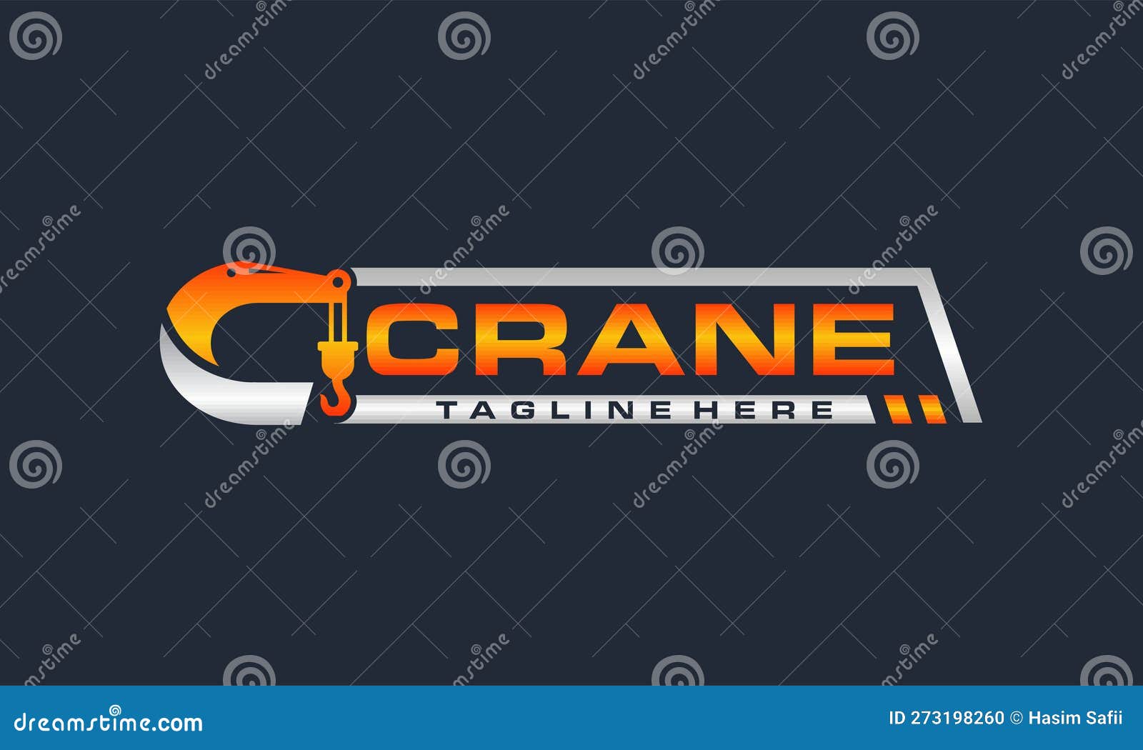 Initial C crane logo stock illustration. Illustration of equipment ...