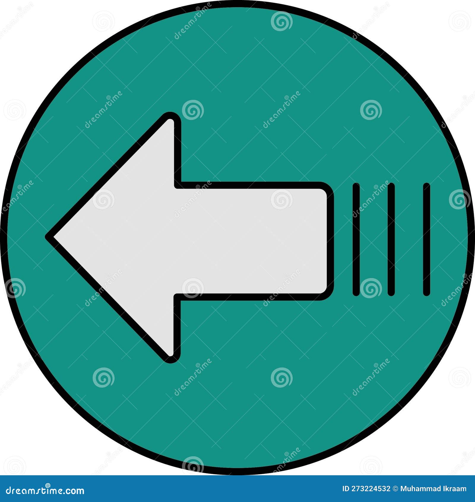 Left Arrow Which Can Easily Edit or Modify Stock Vector - Illustration ...