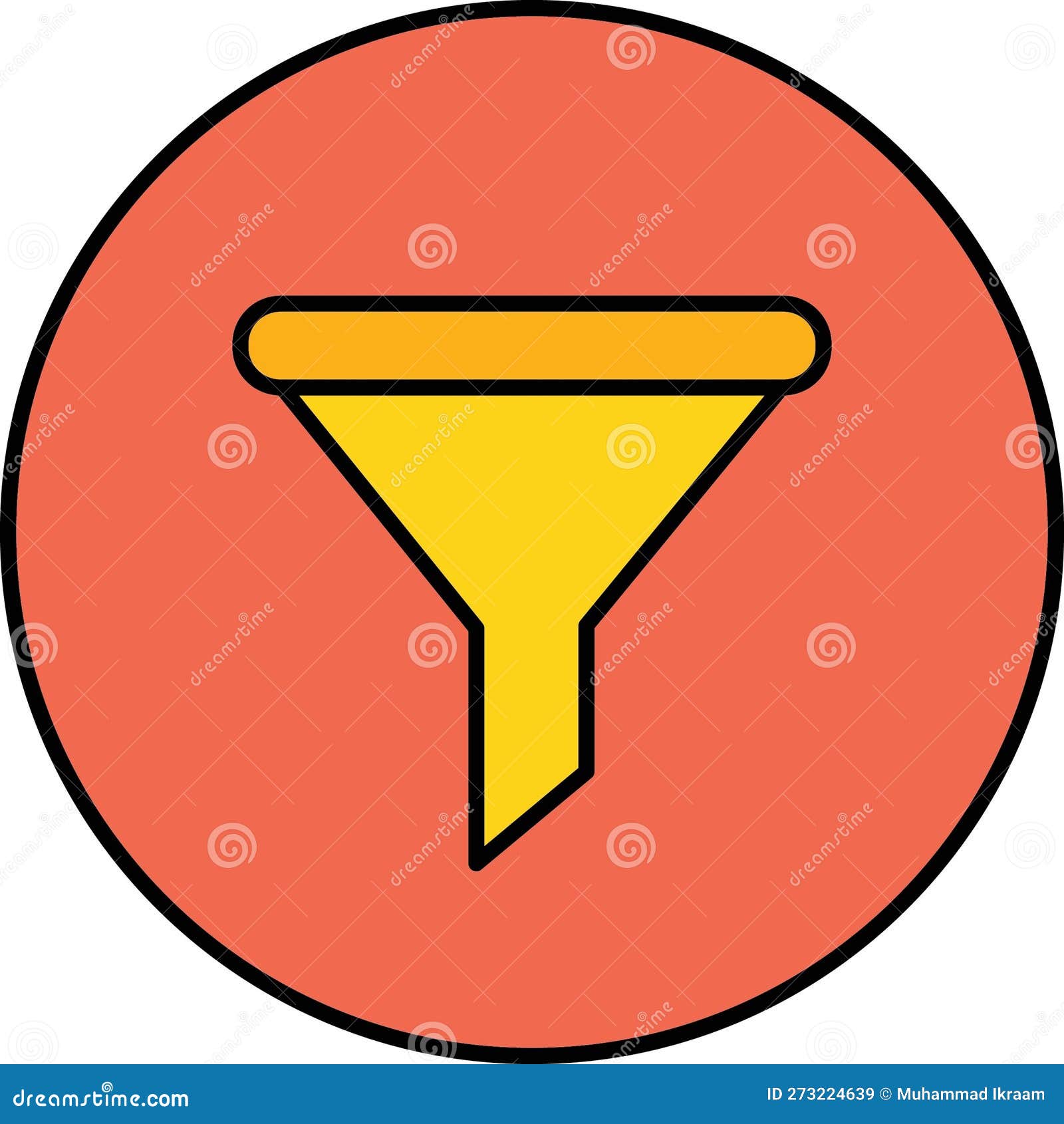 Filter Which Can Easily Edit or Modify Stock Illustration ...