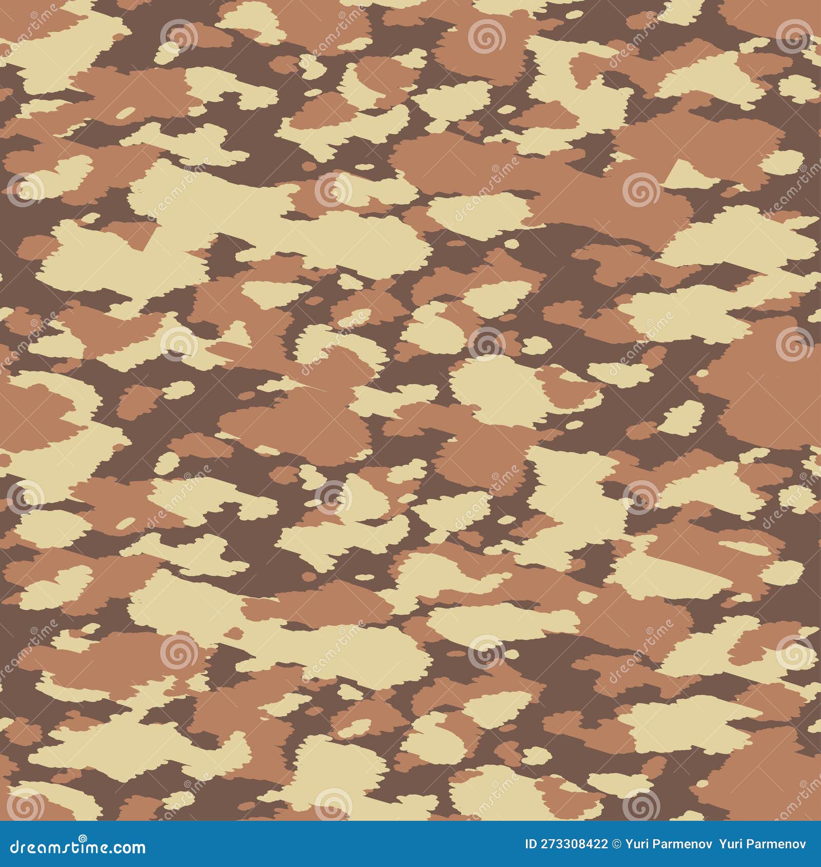 Brown Beige Hatch Camouflage Seamless Pattern. Military Camo Hand Drawn ...