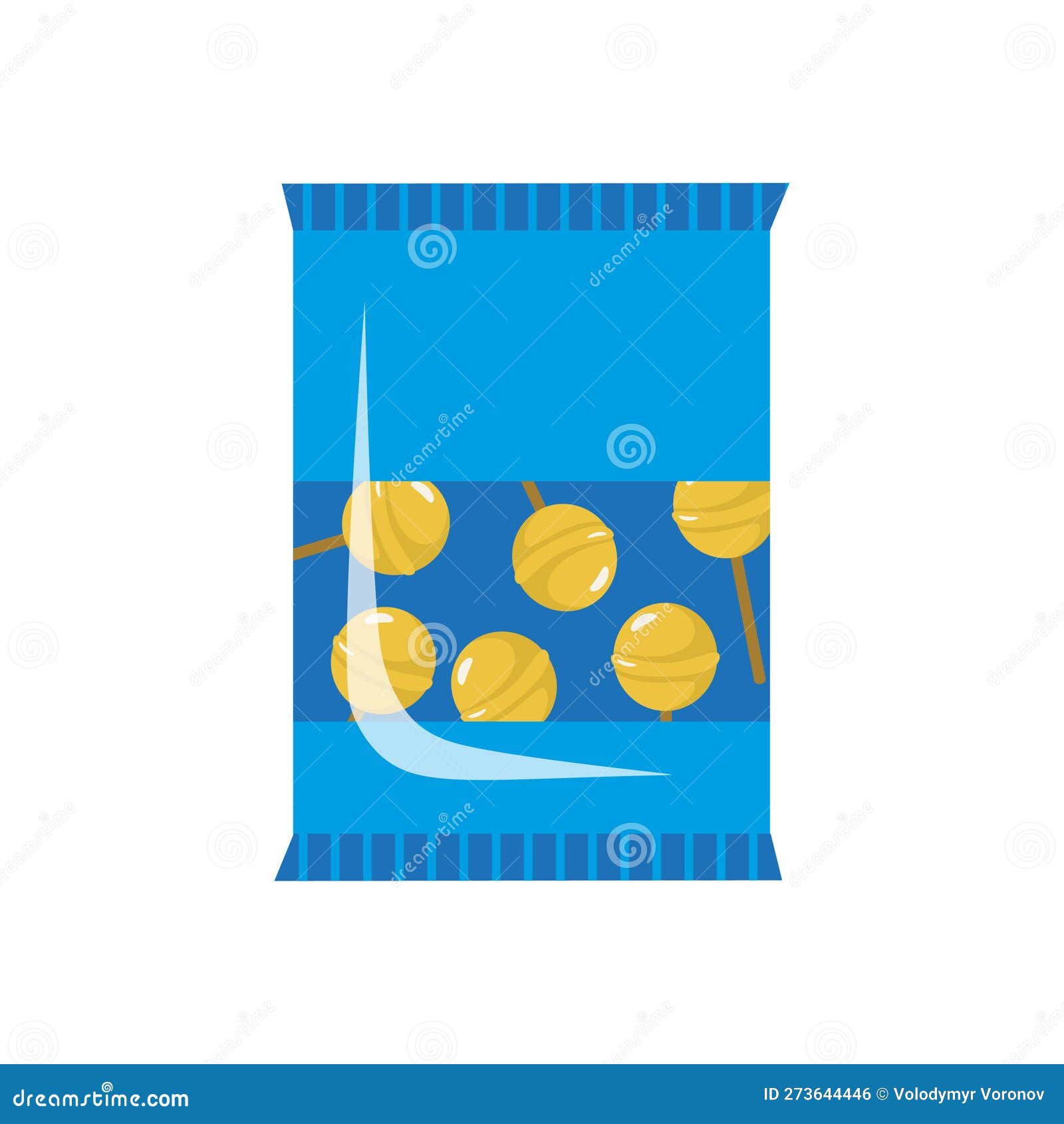 Candy Packaging Icon. Flat Illustration of Candy Packaging Vector Icon ...
