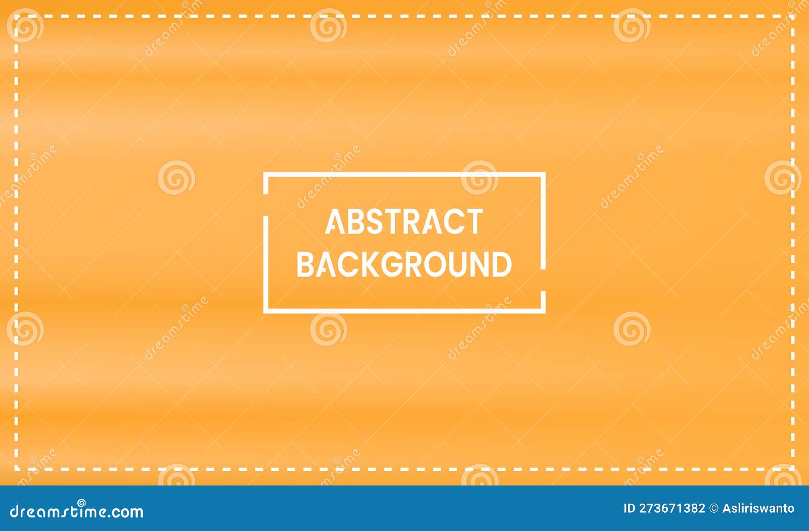 Orange Horizontal Gradient with Frame. Shiny, Simple, Blur, Modern and ...