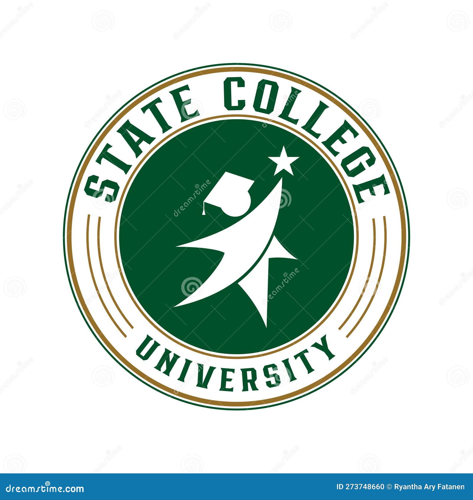College Logo Design Template Vector Illustration . University College ...
