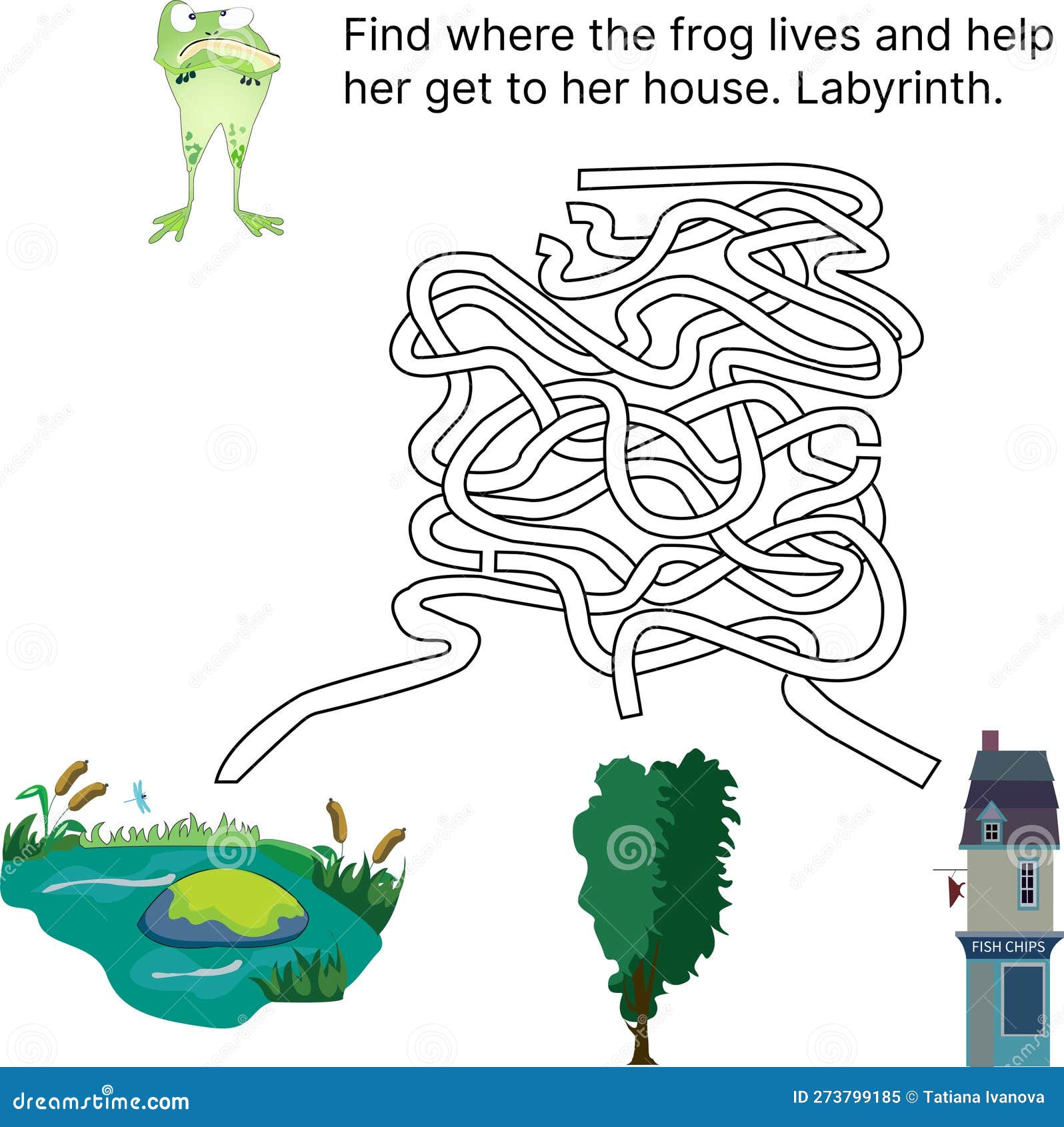 16 frog_puzzle.eps stock illustration. Illustration of artwork - 273799185