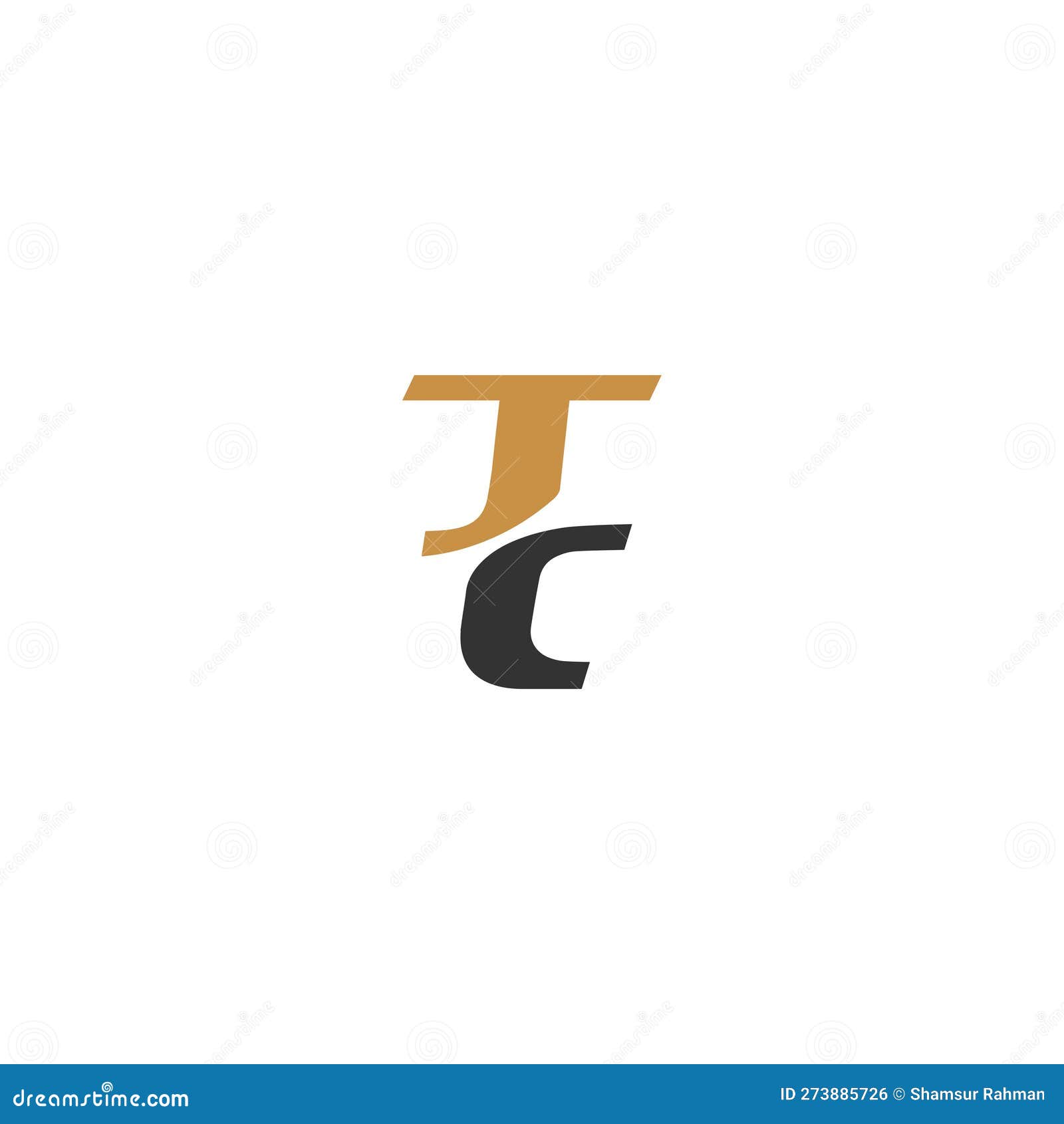 Alphabet Initials Logo CT, TC, C and T Stock Vector - Illustration of ...