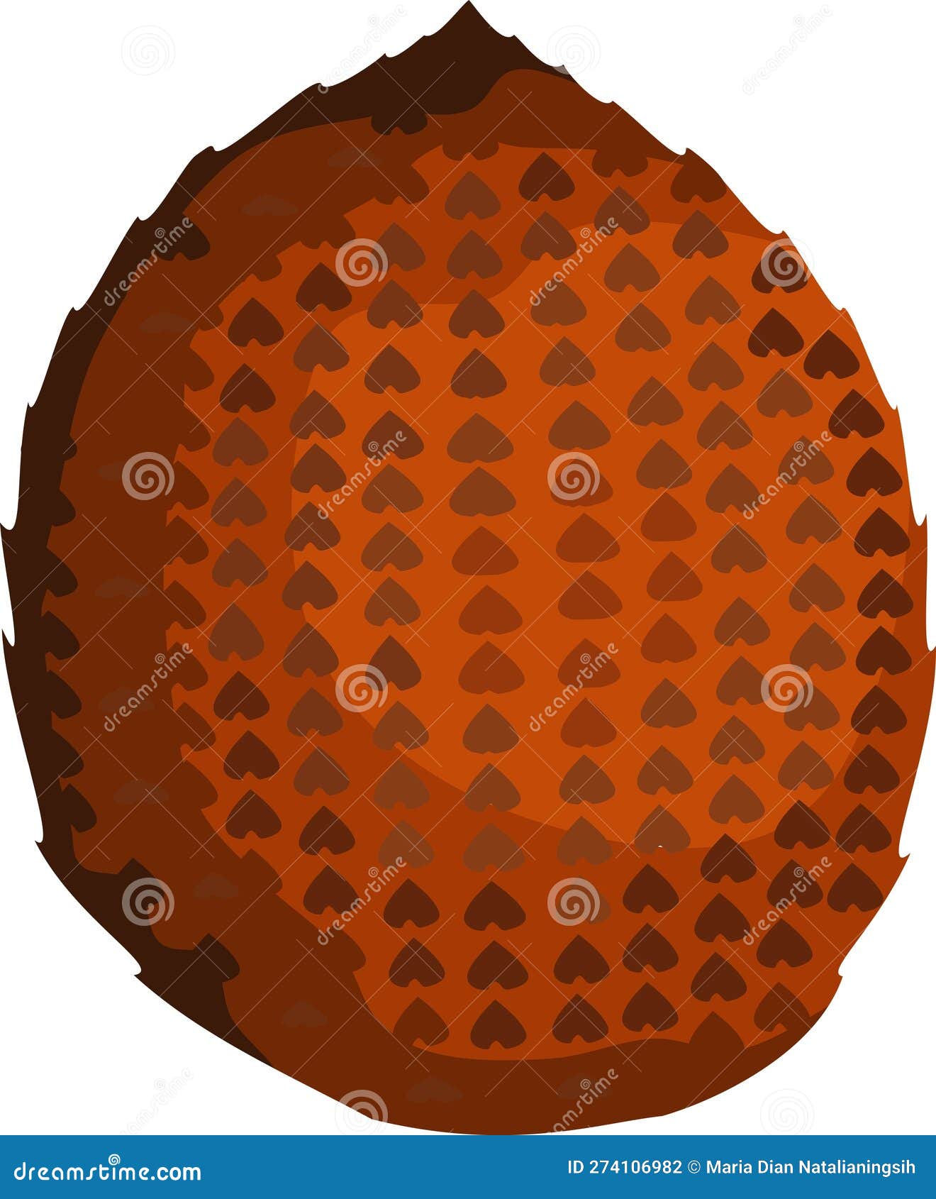 Snake Fruit In Hand Drawn Sketch Style Vector Illustration ...