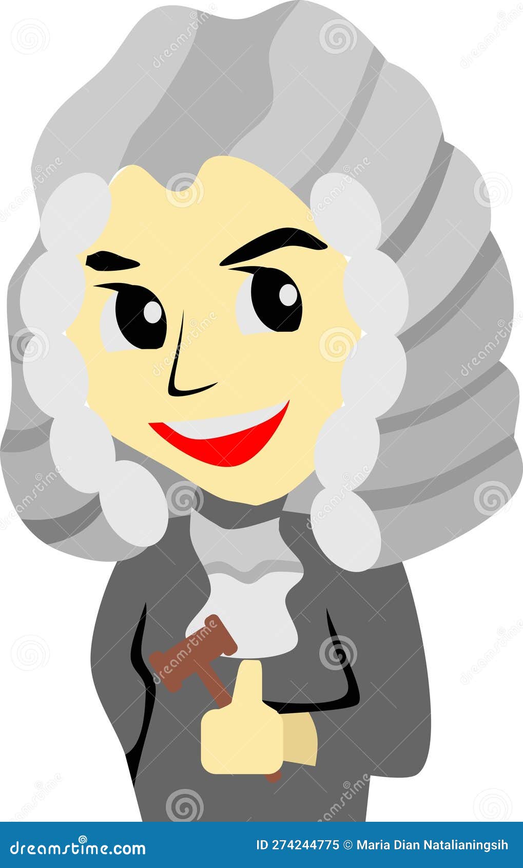 Judge Boy Cartoon Occupation Vector Stock Vector - Illustration of ...