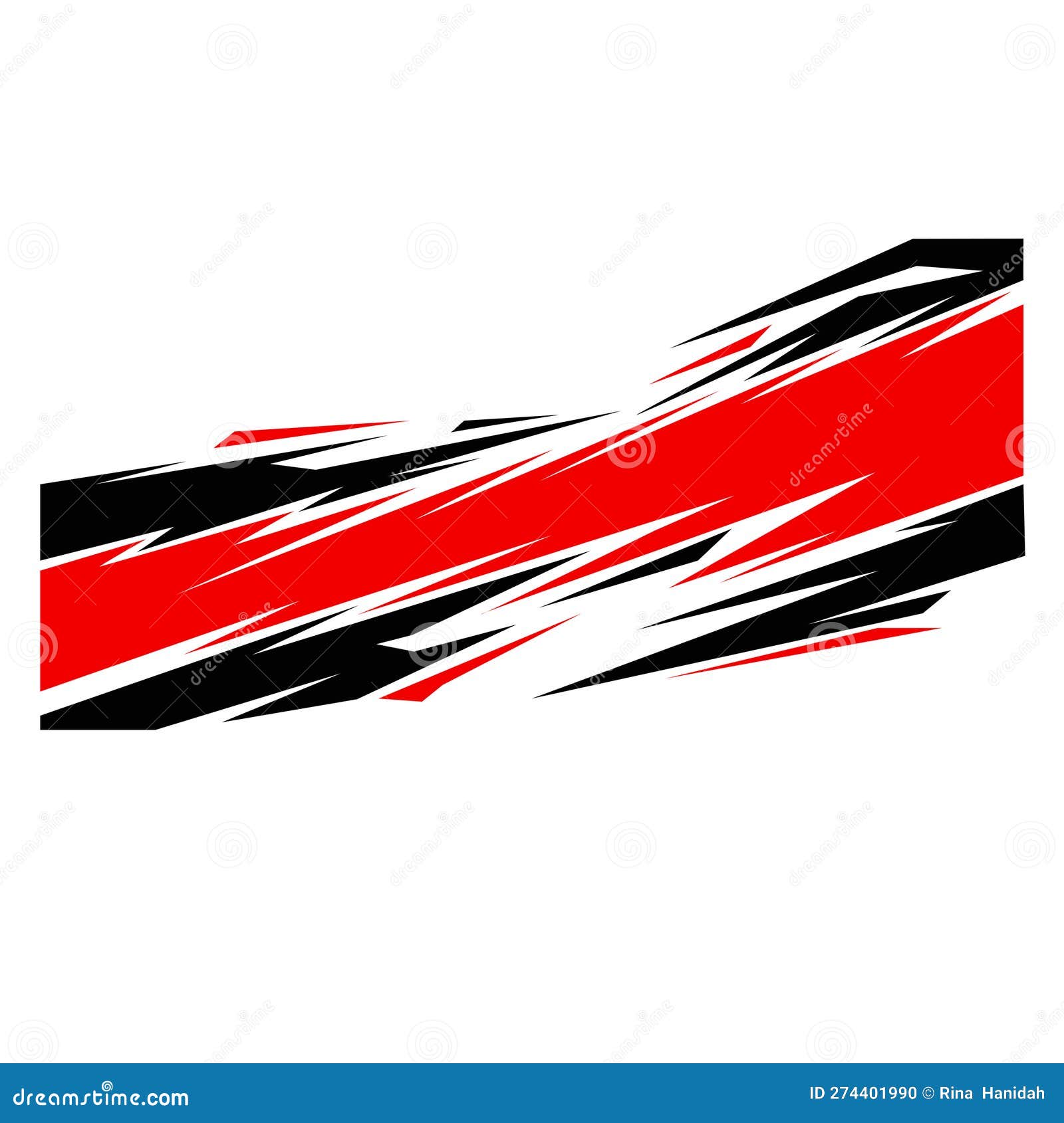 Race Car Wrap Background Vinyl Sticker Vector Design | CartoonDealer ...