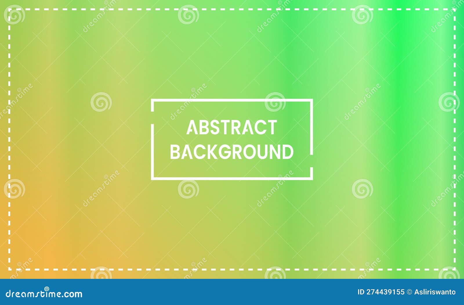 Green and Orange Gradient Abstract Background with Frame. Simple ...