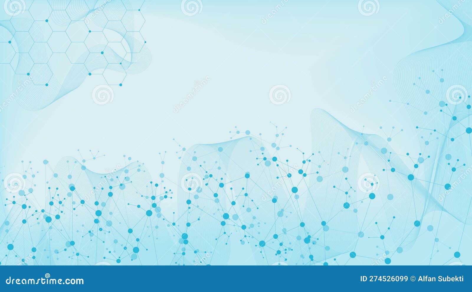 Molecular Structure for Research Medical Abstract Background. Stock ...