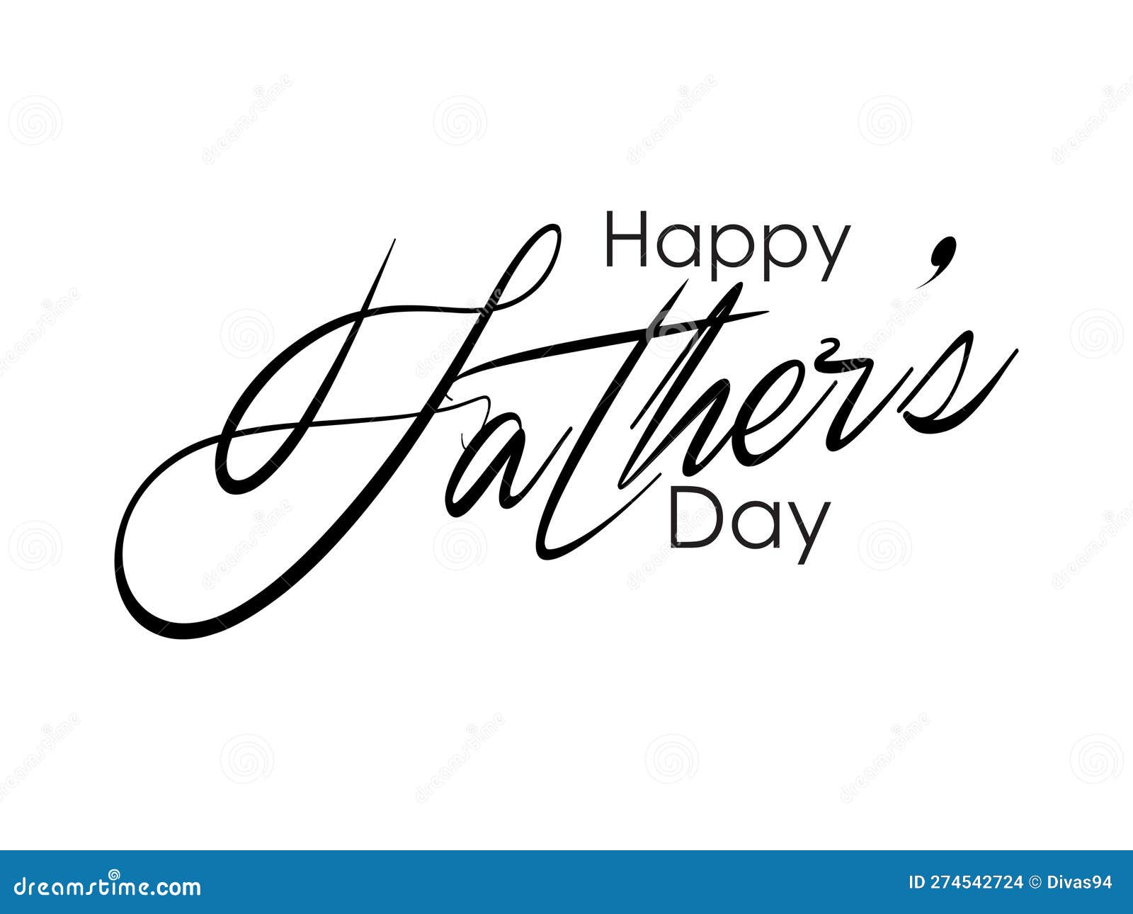 Typography for Happy Father S Day. Stock Vector - Illustration of ...