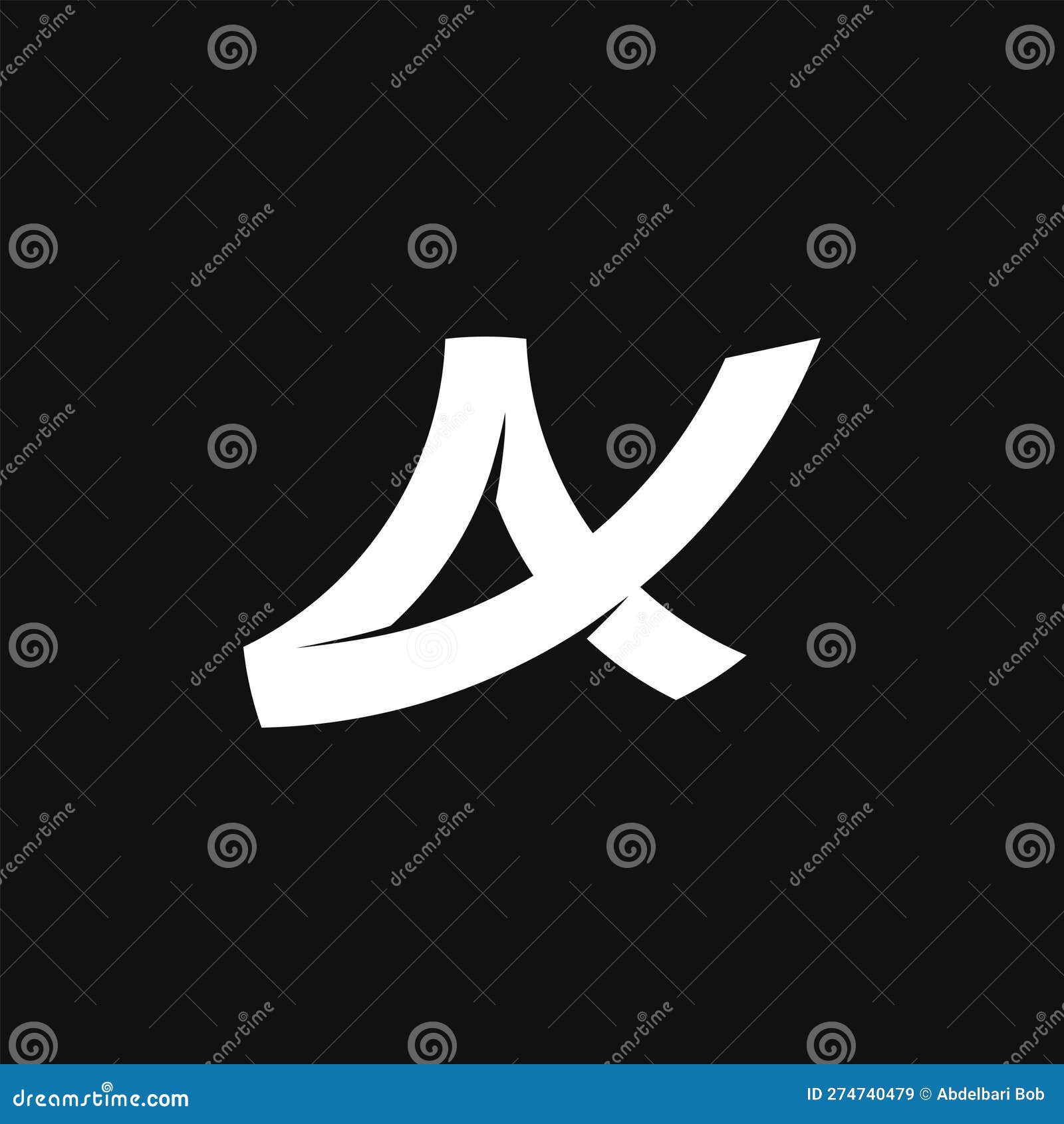 Alpha Letter Outline Icon Cartoon Vector | CartoonDealer.com #131211881