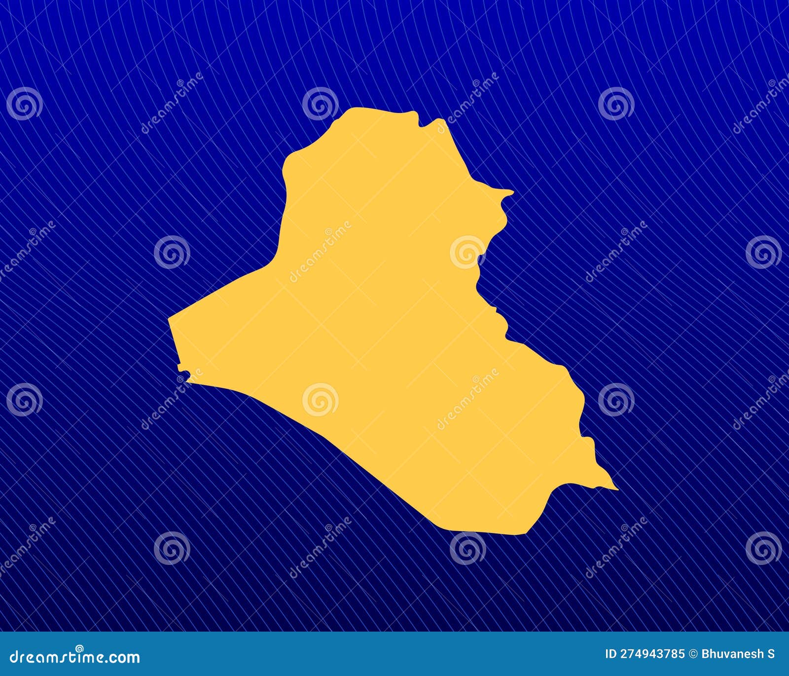 Iraq Vector Map Isolated On White Background. High-Detailed Black ... Iraq Vector Map Isolated On White Background. High-Detailed Black ...