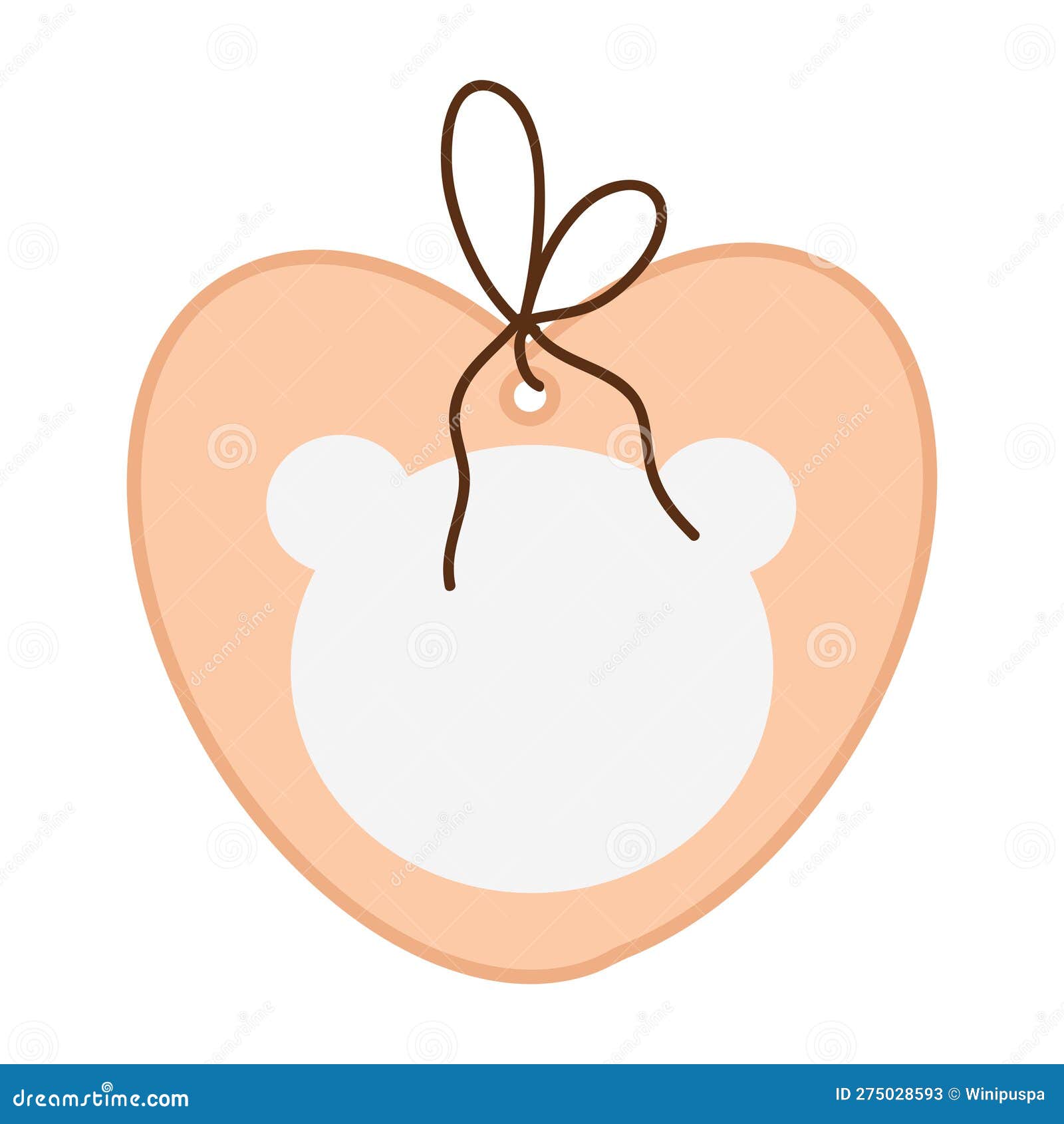 Blank Gift Box Tags or Sale Shopping Labels with Rope Stock Vector ...