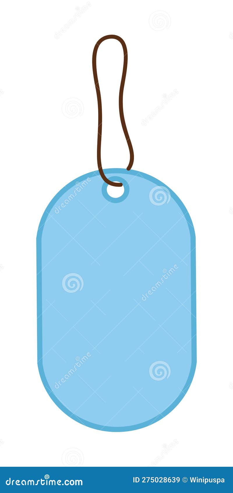 Blank Gift Box Tags or Sale Shopping Labels with Rope Stock Vector ...