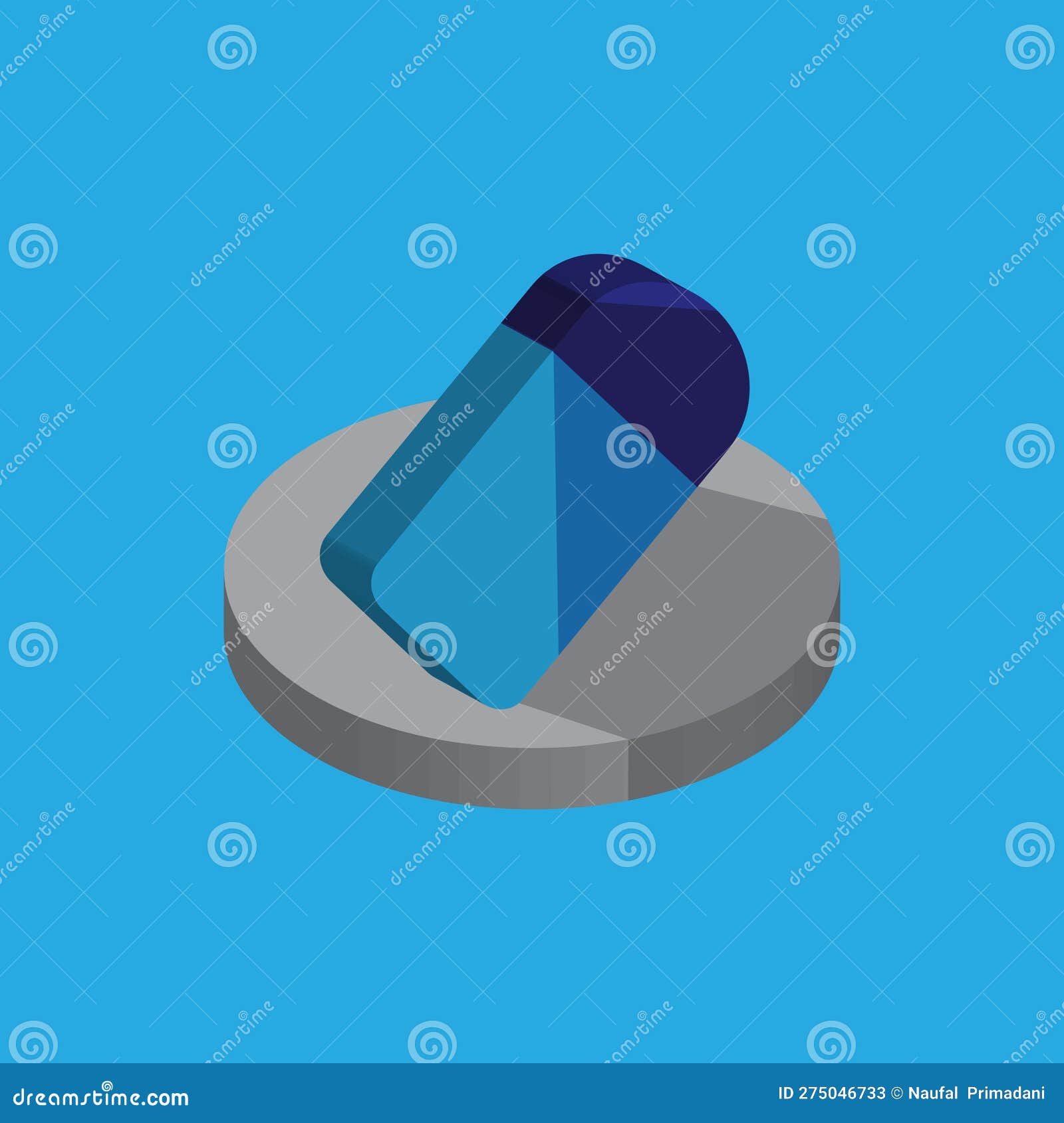 Eraser Icon Vector School Icon Stock Illustration - Illustration of ...