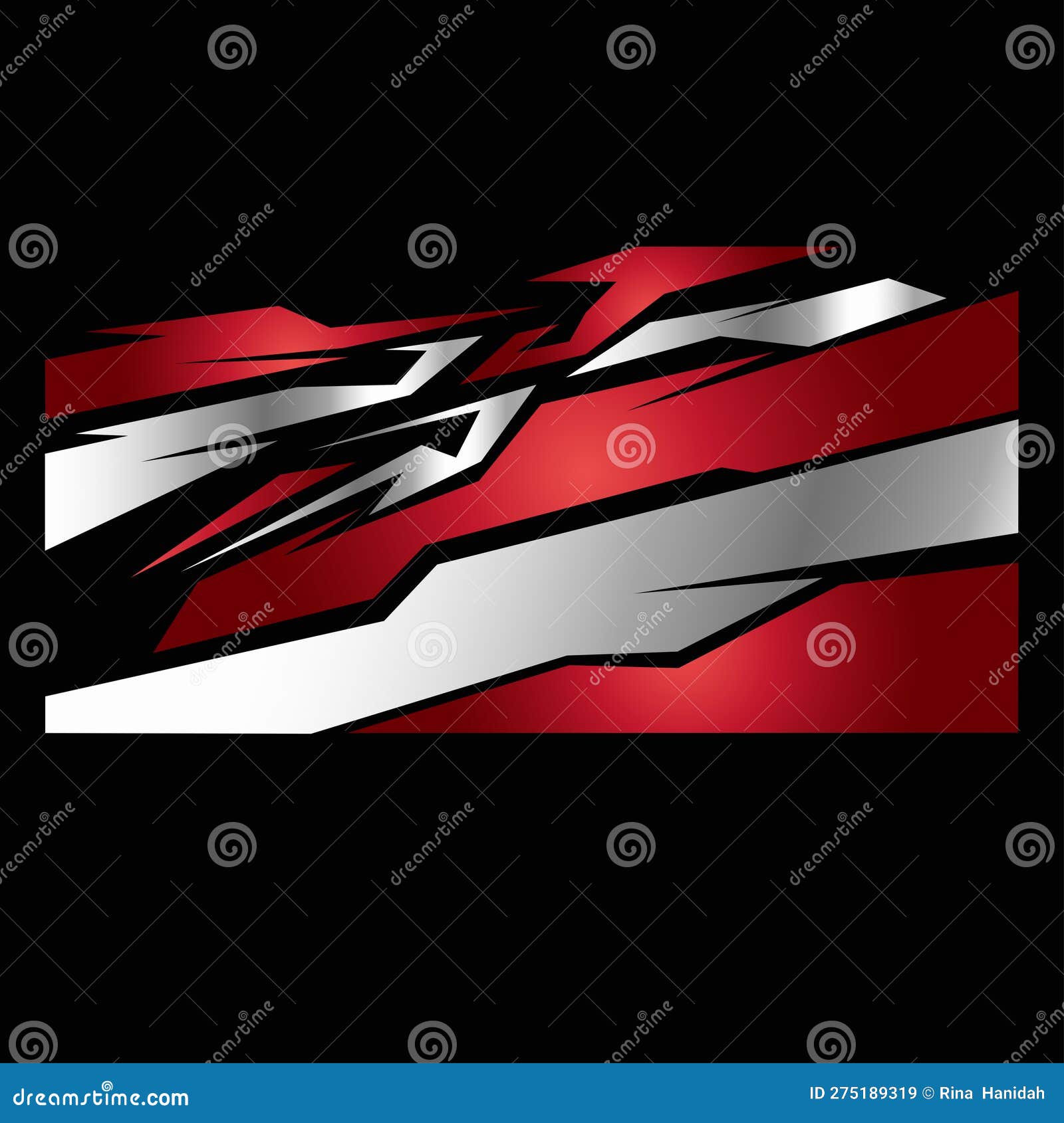 Vector Design Sticker Decal Vinyl Livery Sports and Racing Car Body ...
