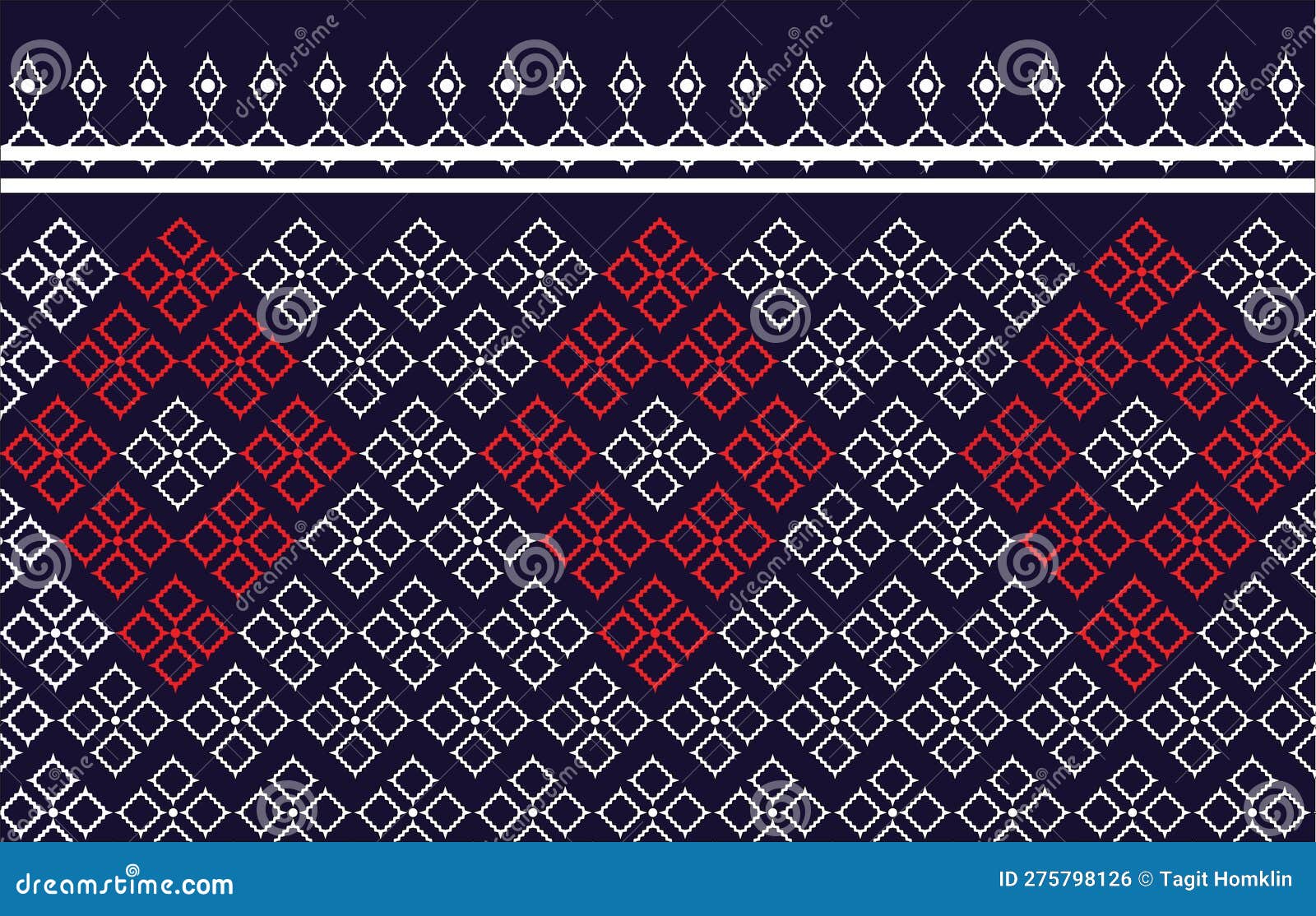 Traditional Thai Fabric Patterns that are Used in daily Life. Stock ...