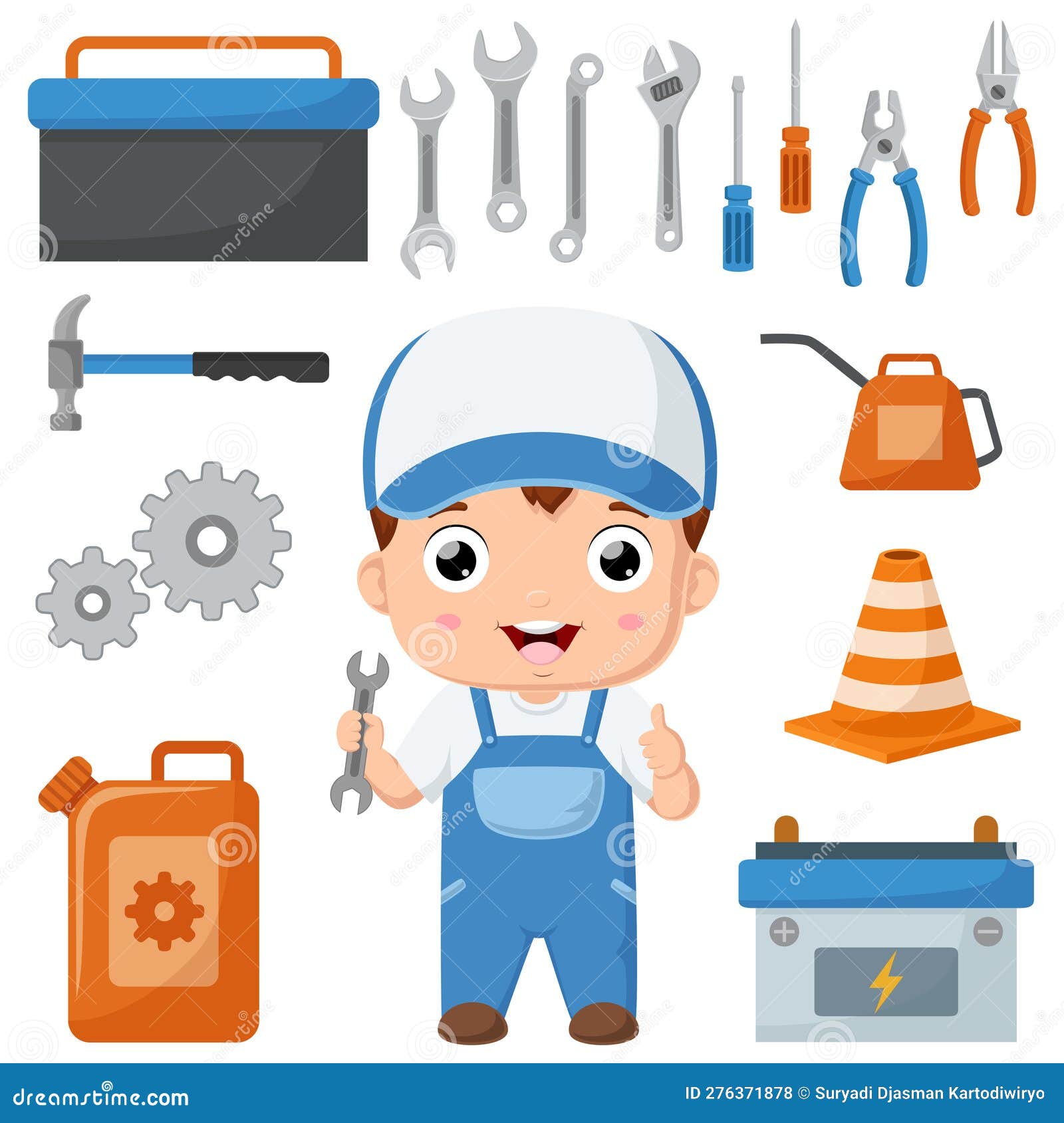 Cute Mechanic Monsters. Toys For Kids. Characters Of Robots. Vector ...