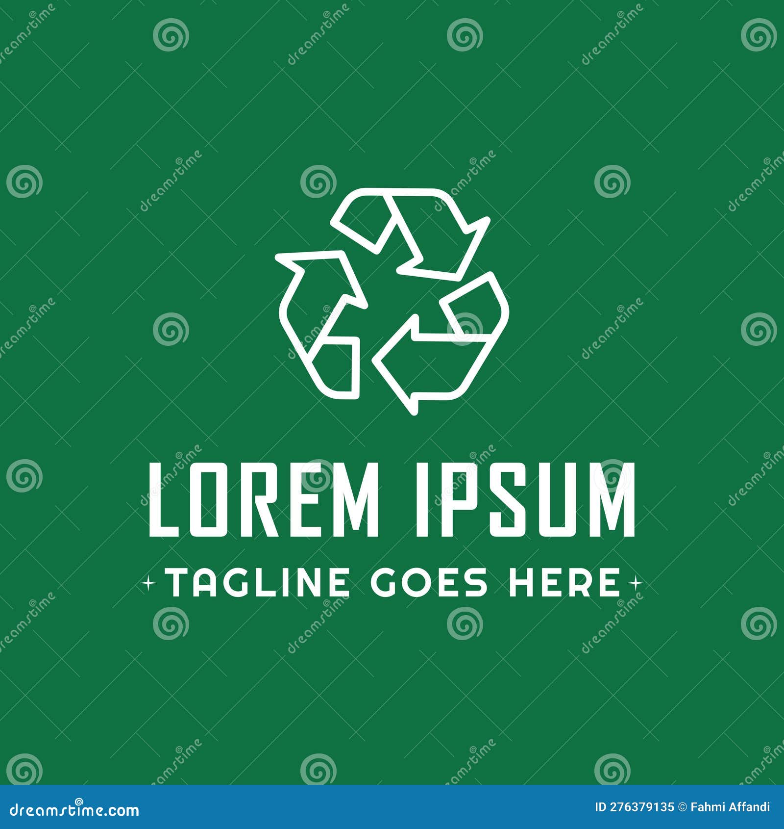 Circular Recycling Logo Design Stock Vector - Illustration of save ...
