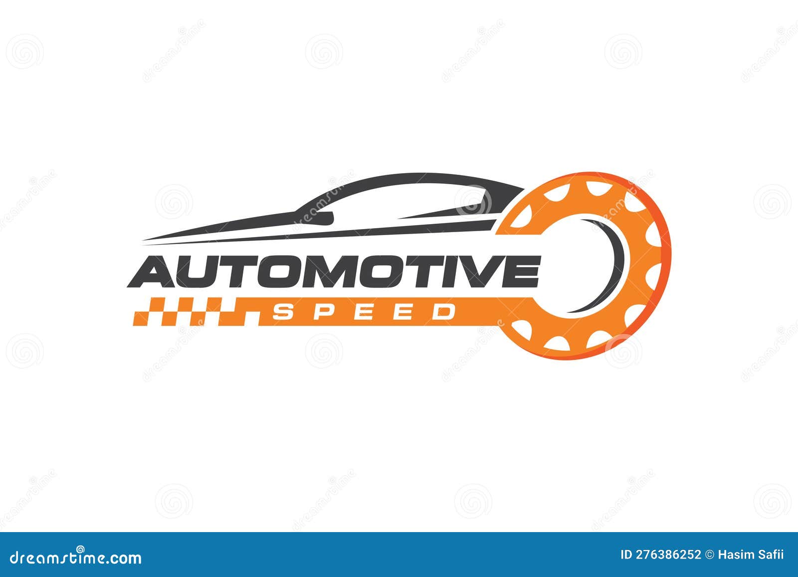 Car wheel fast emblem logo stock vector. Illustration of wheel - 276386252