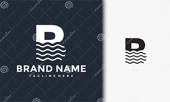Initials B wave logo stock vector. Illustration of alphabet - 276564215