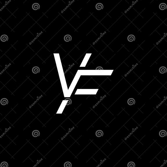 VF Logo, VF Monogram, Initial VF Logo, Letter VF Logo, Icon, Vector ...