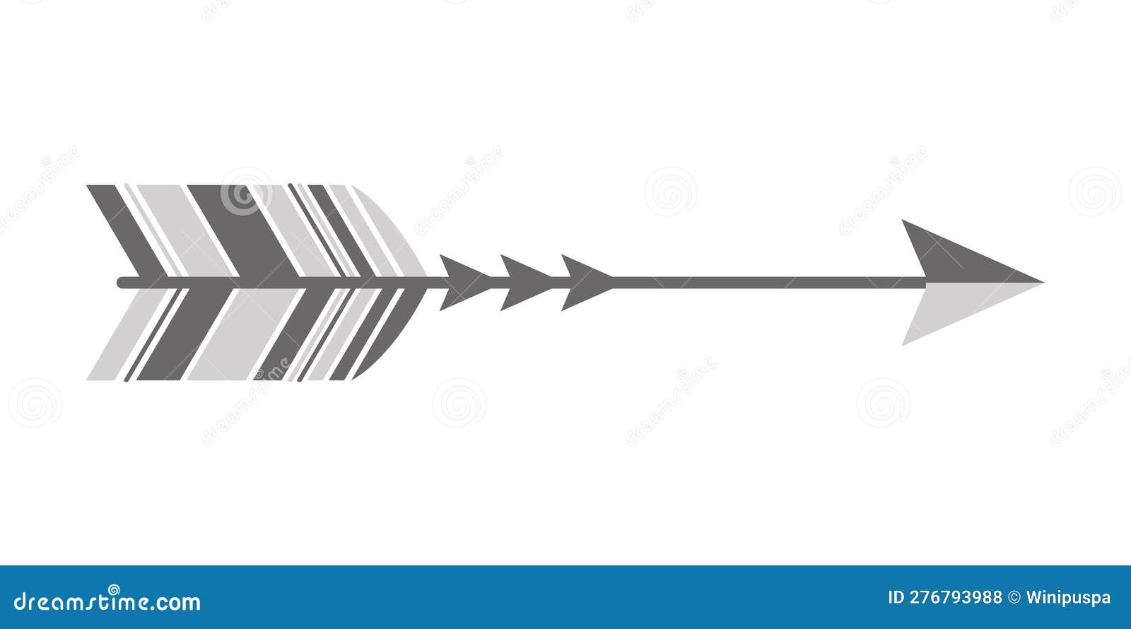 Decorative Arrow Element. stock vector. Illustration of creative ...