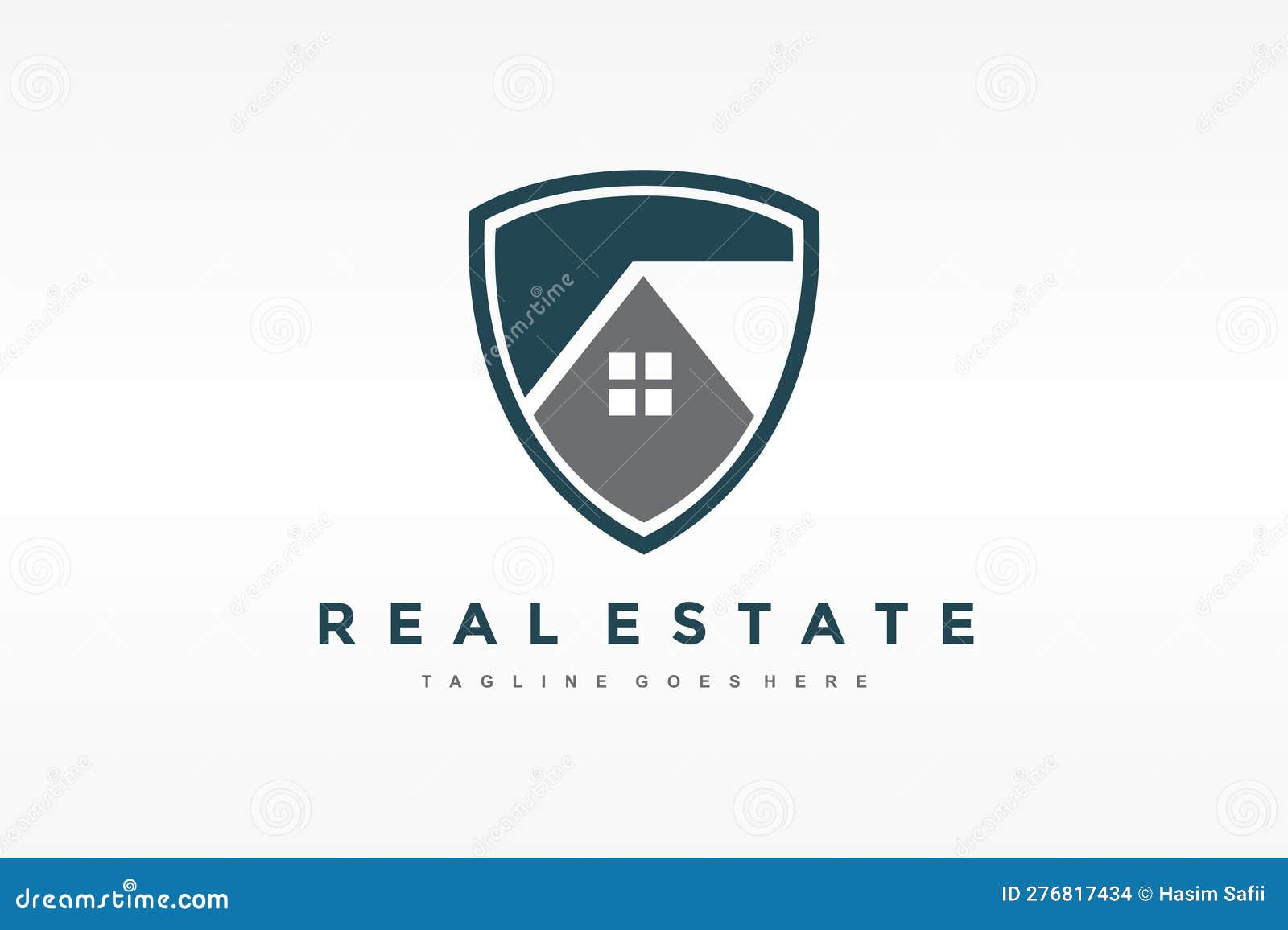 Shield home logo stock vector. Illustration of logo - 276817434