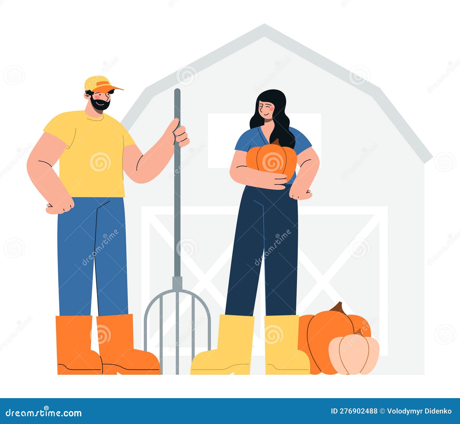 Farm Work Isometric Flowchart Cartoon Vector | CartoonDealer.com #158409049