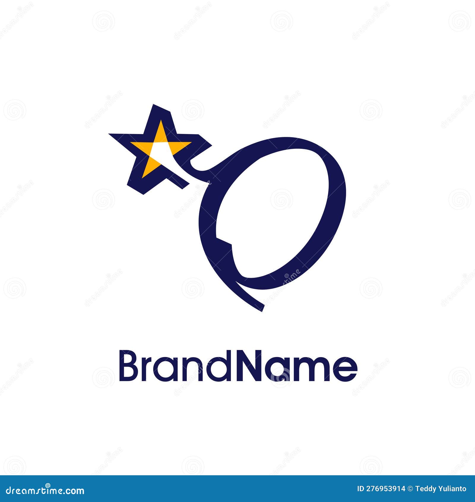 Initial O Abstract Star Logo Stock Vector - Illustration of alphabet ...