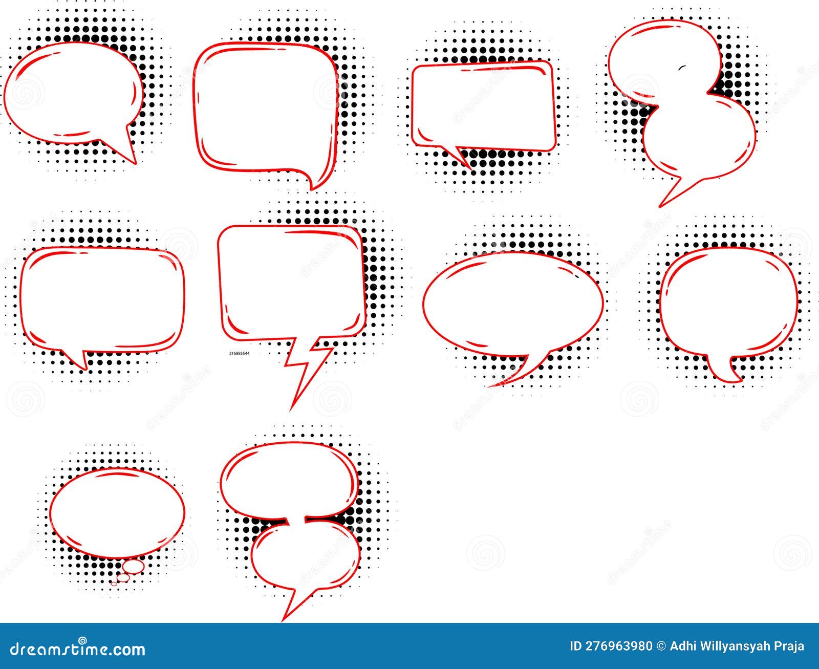 Comic Dialogue Vector Illustration Stock Vector - Illustration of blue ...
