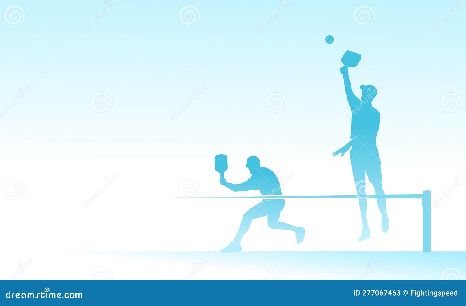 Vector Pickleball Background for Any Graphic Purpose Stock Vector ...
