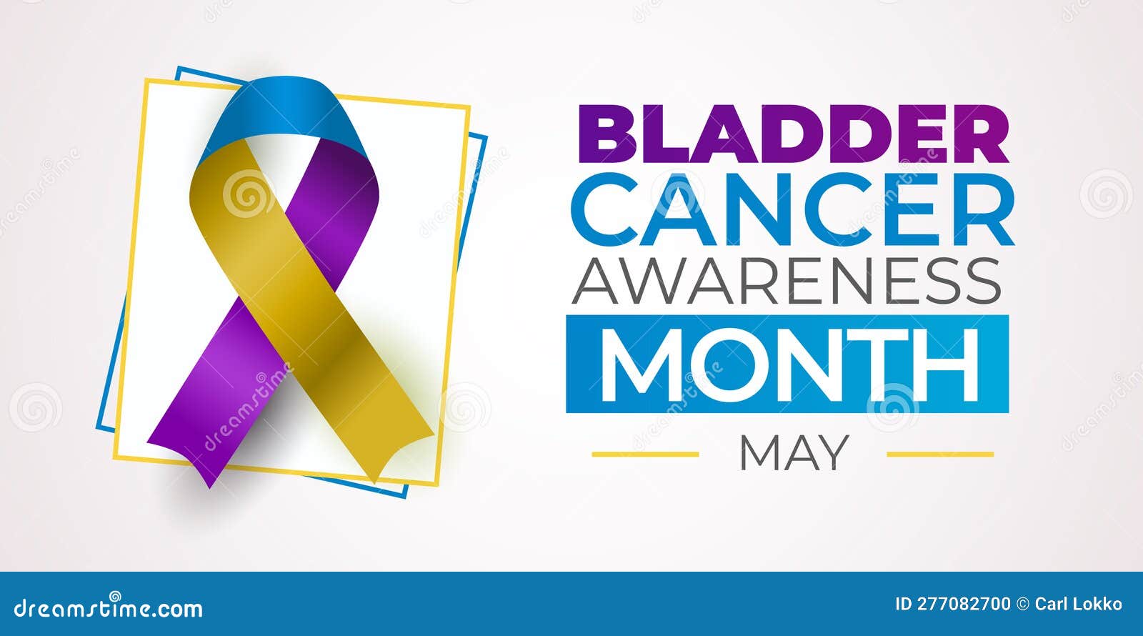 Bladder Cancer Awareness Month Celebration. Observed in May. Vector ...