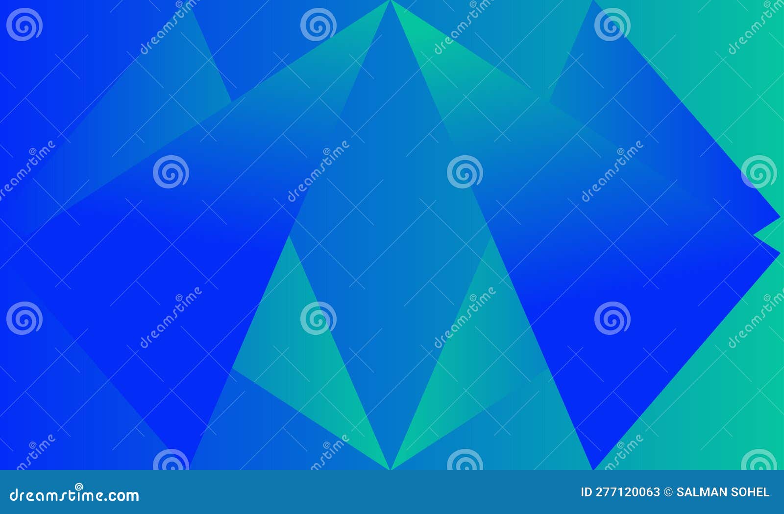 Abstract Triangle Shape Blue Cut Background Design Stock Illustration ...