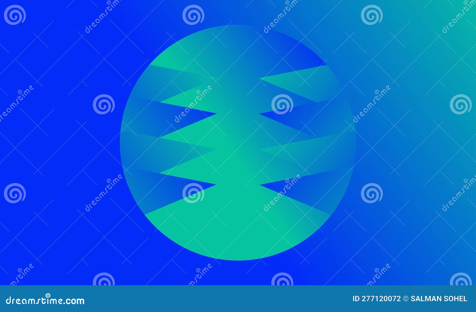 Abstract Blue Earth Art Background Design Stock Illustration ...