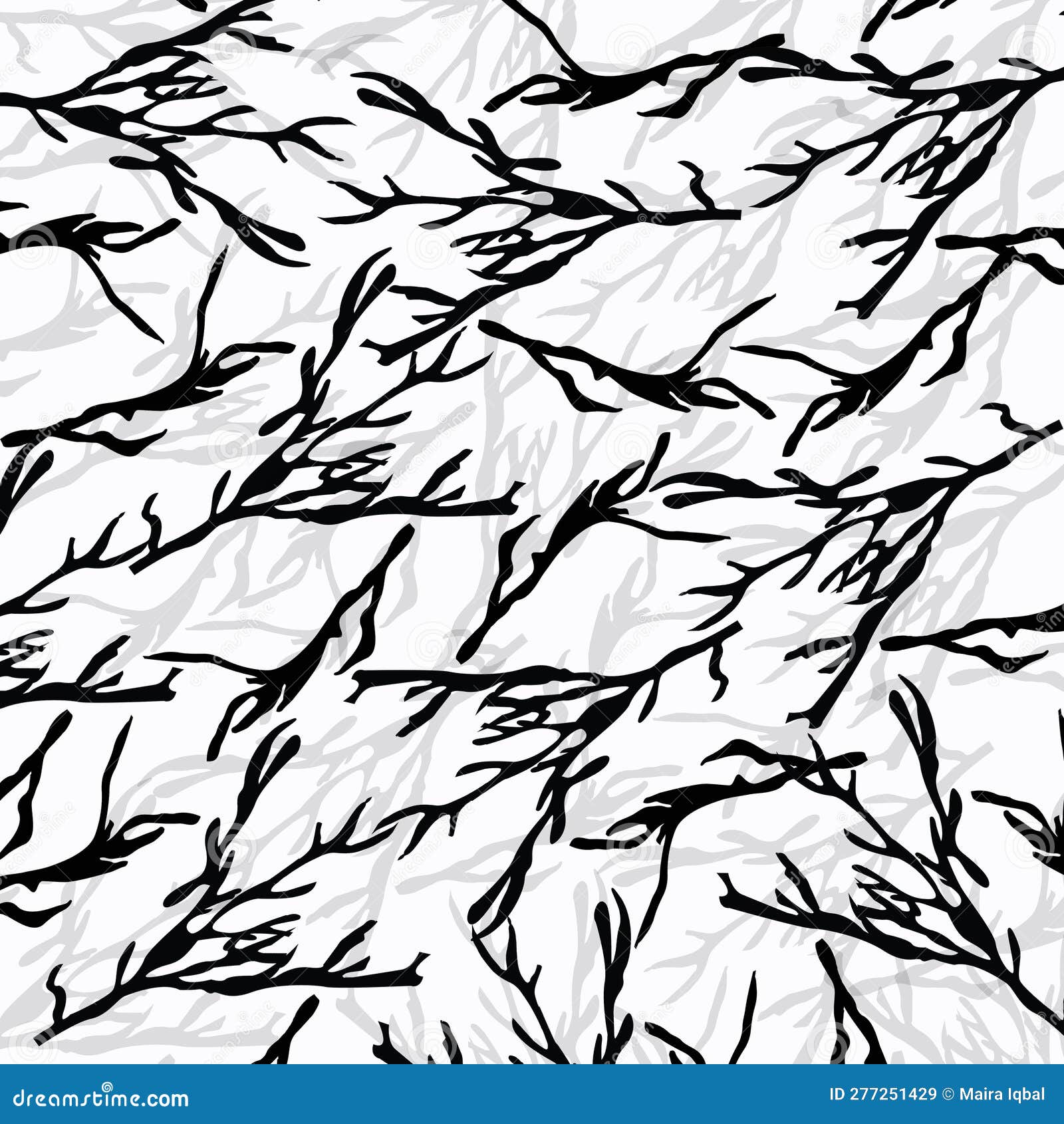 Seamless pattern print stock illustration. Illustration of park - 277251429