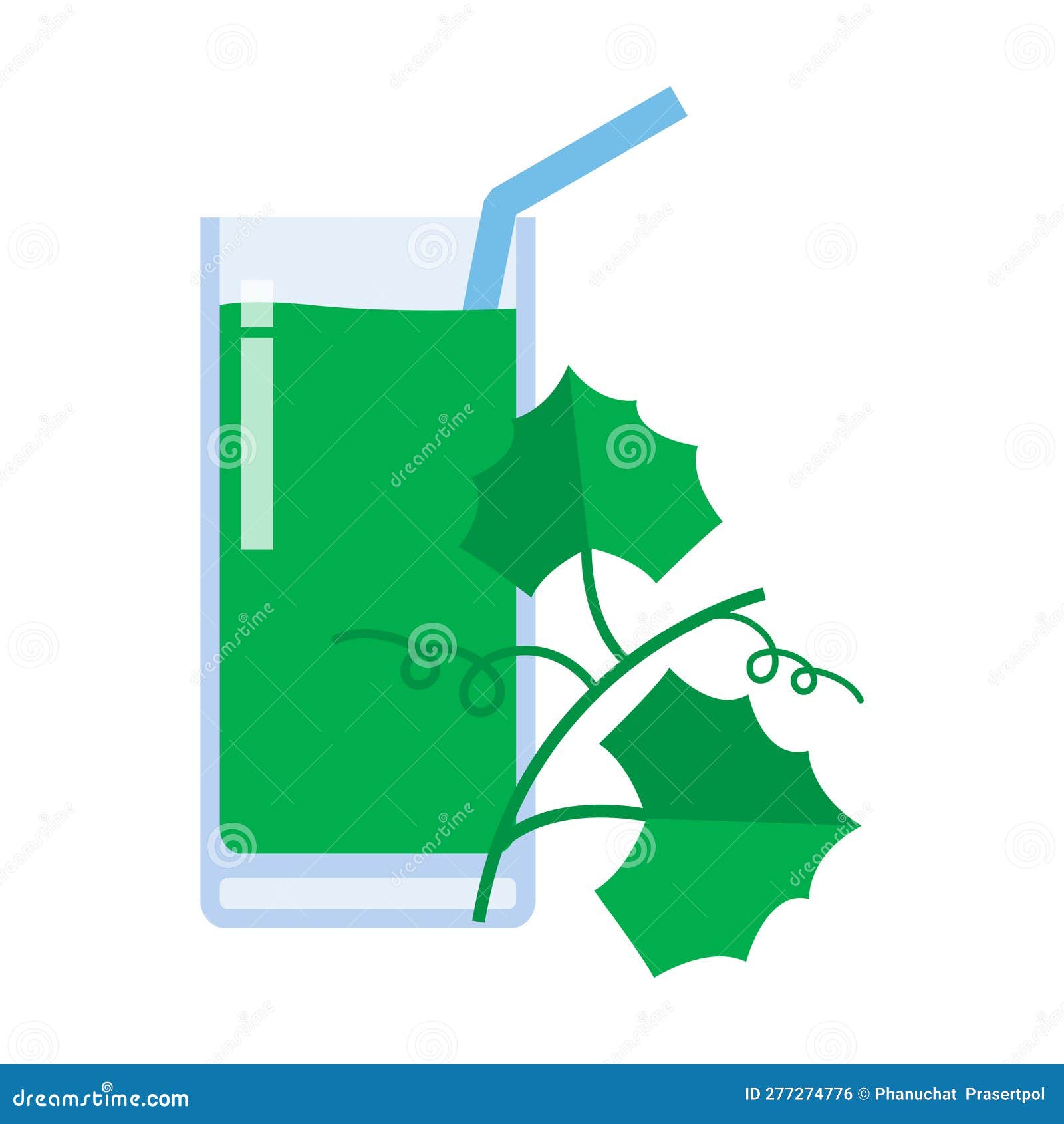 Centella Asiatica Medicinal Element Typography Text Vector Design ...