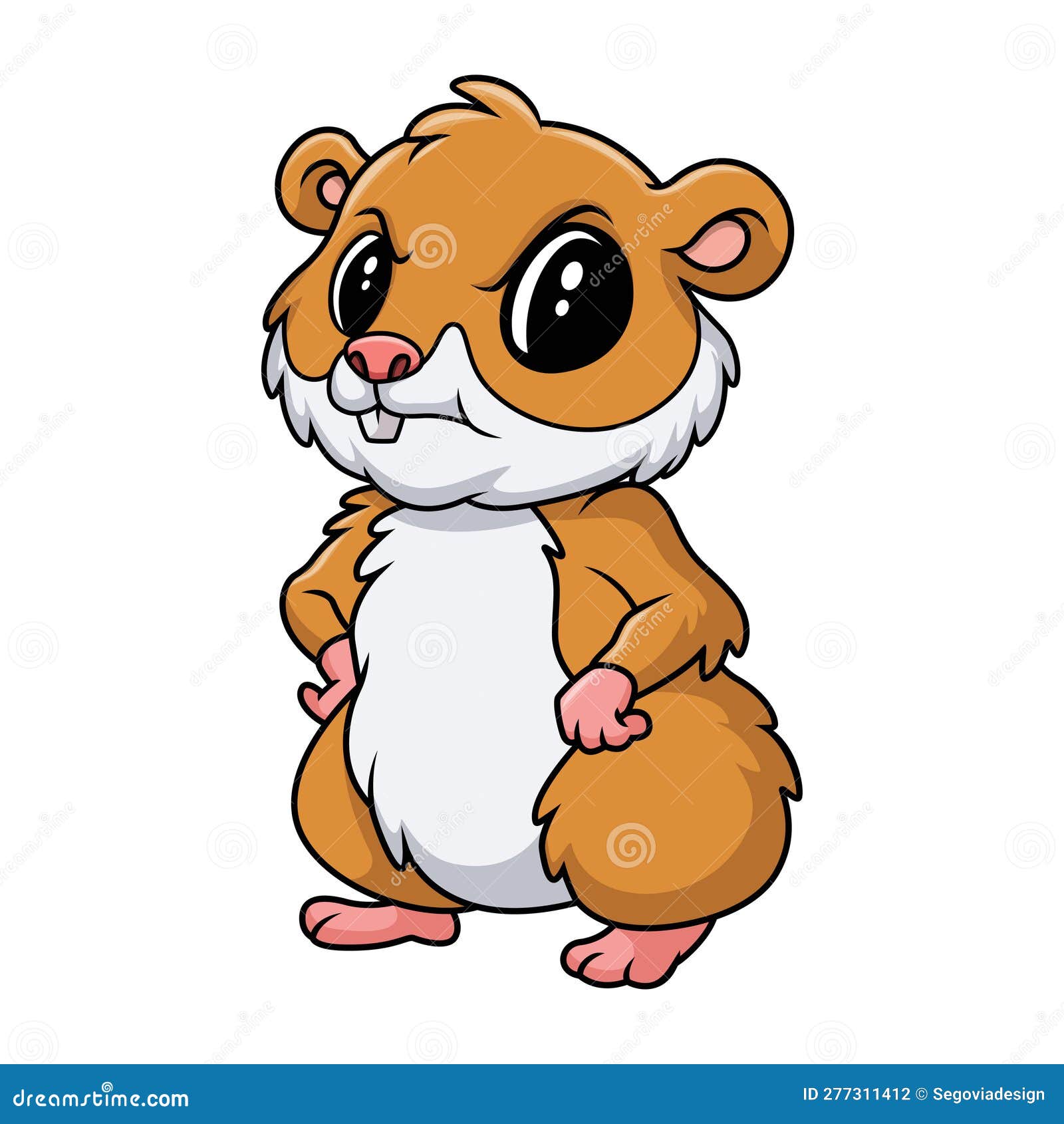 Hamster Cartoon | CartoonDealer.com #38189283
