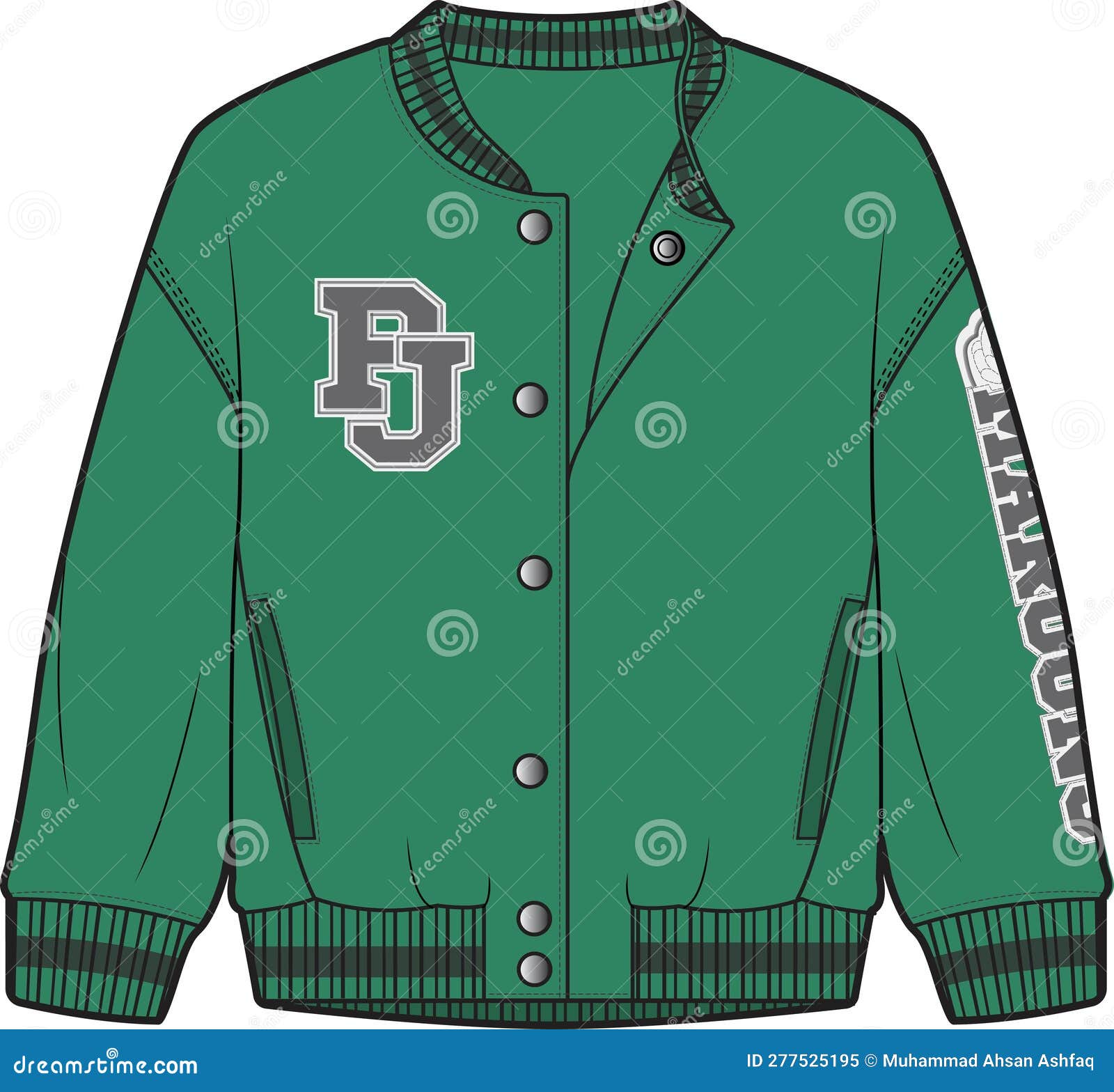 UNISEX WEAR JACKETS OVERCOAT and TRUCKER VECTOR Stock Vector ...